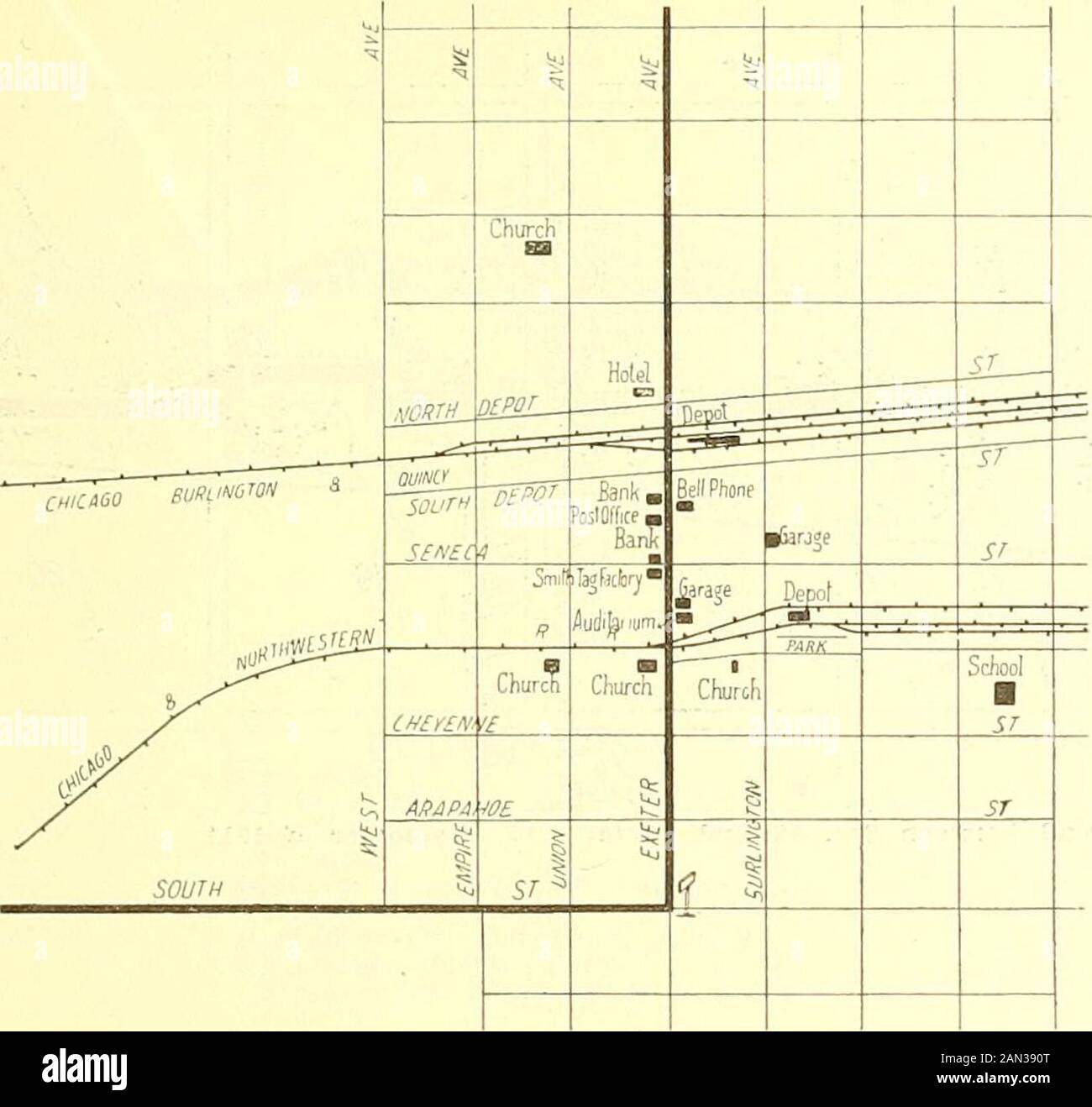 Map of parks nebraska hi-res stock photography and images - Alamy
