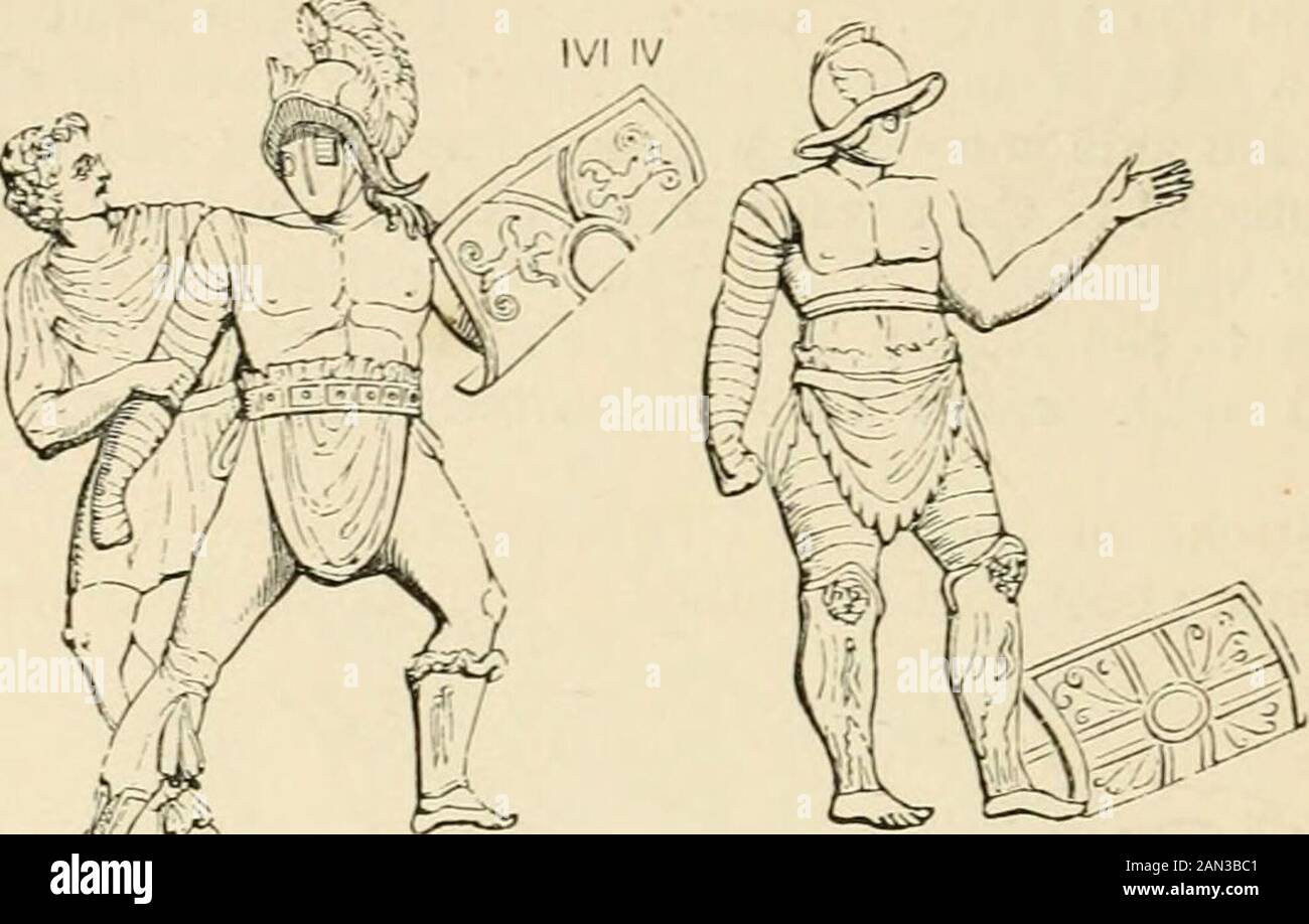 Samnite Gladiator Drawing