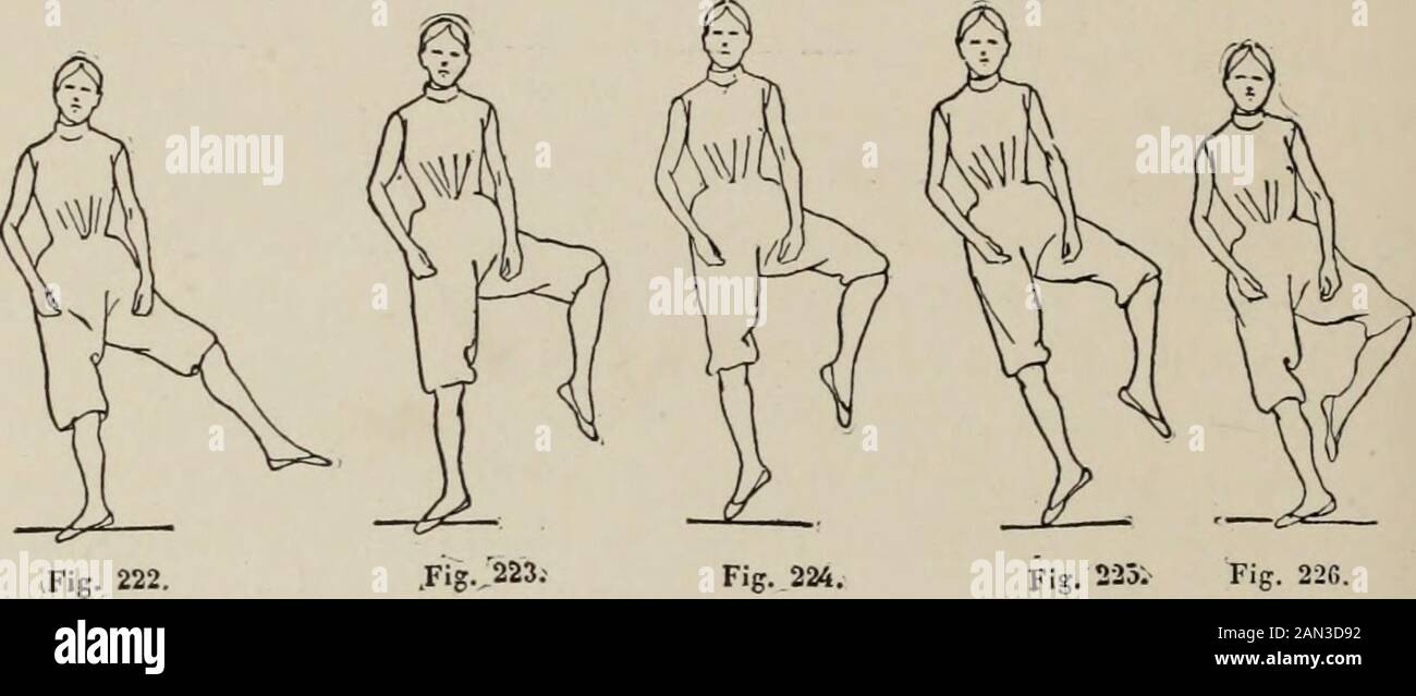 The antique Greek dance, after sculptured and painted figures . .Fig ...