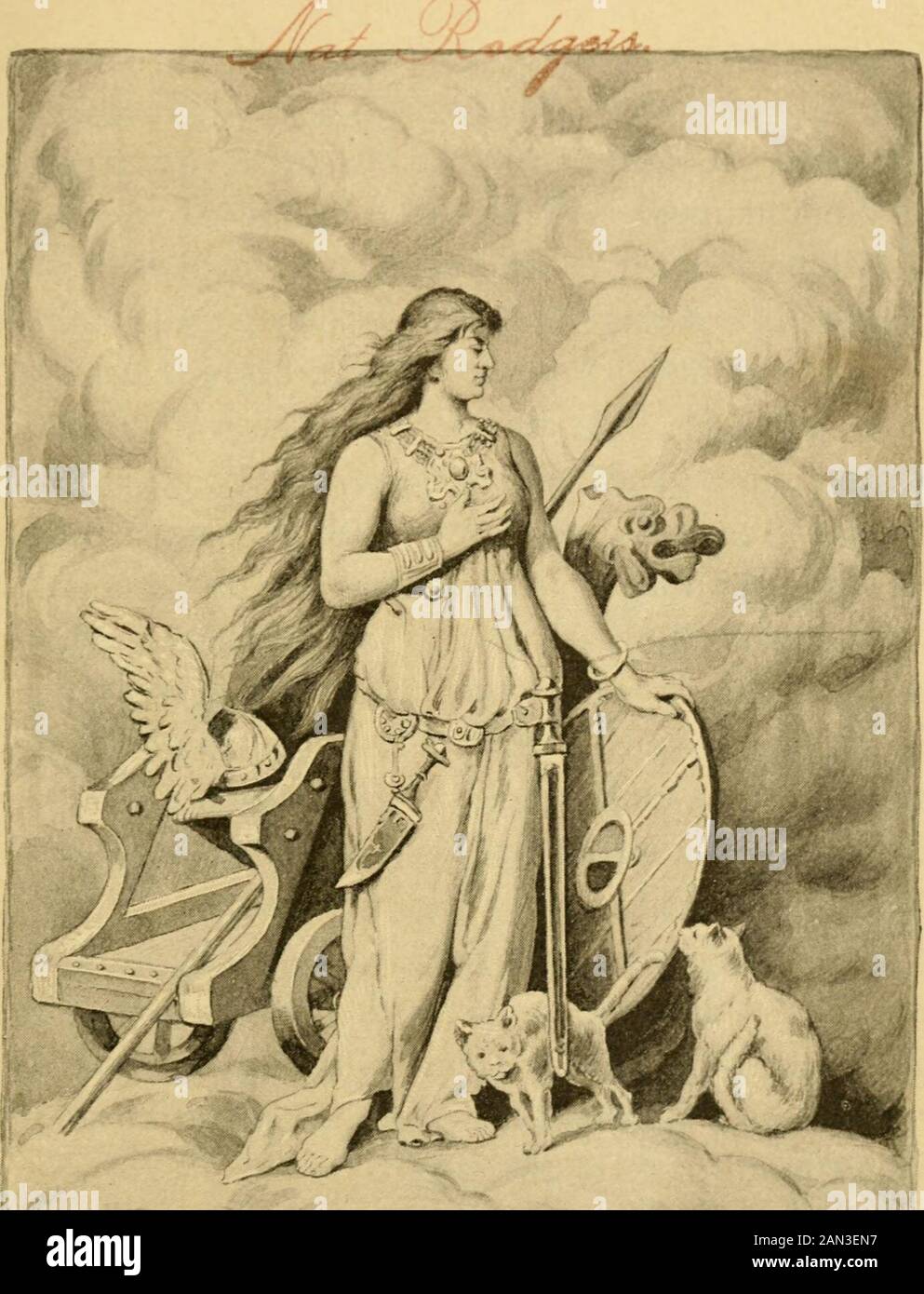 Freya goddess hi-res stock photography and images - Alamy