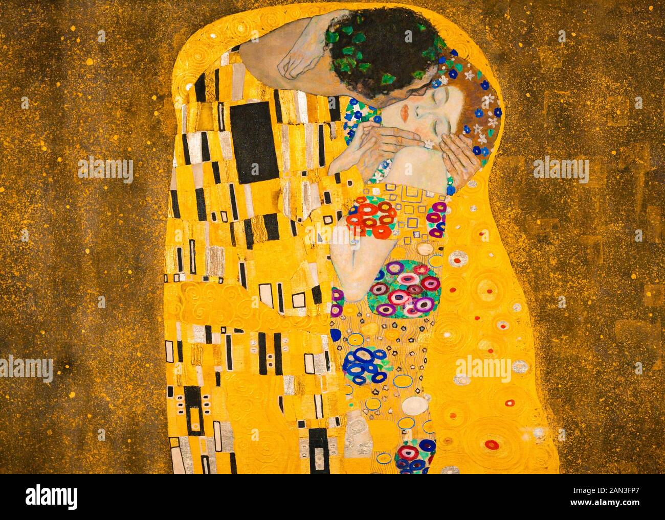 The Kiss Klimt High Resolution Stock Photography And Images Alamy