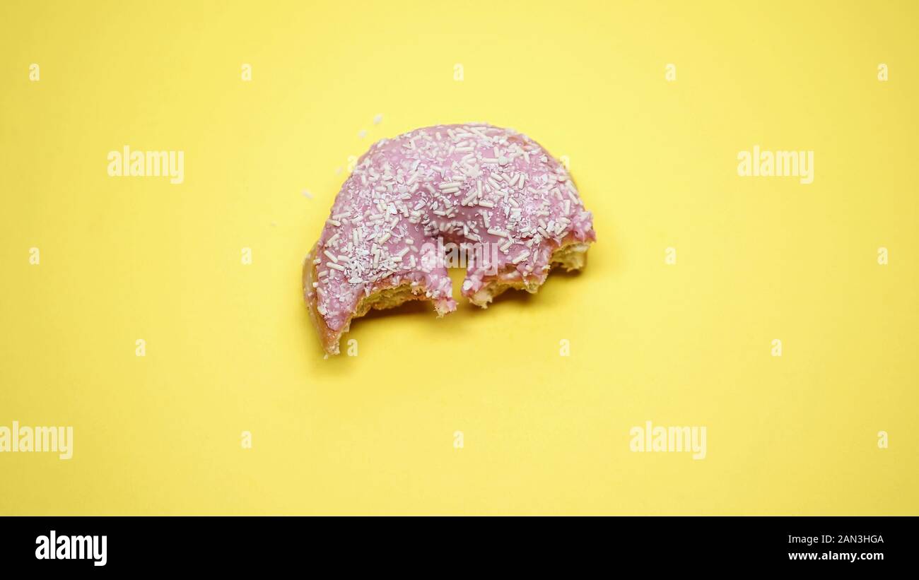 Half eaten donut hi-res stock photography and images - Alamy