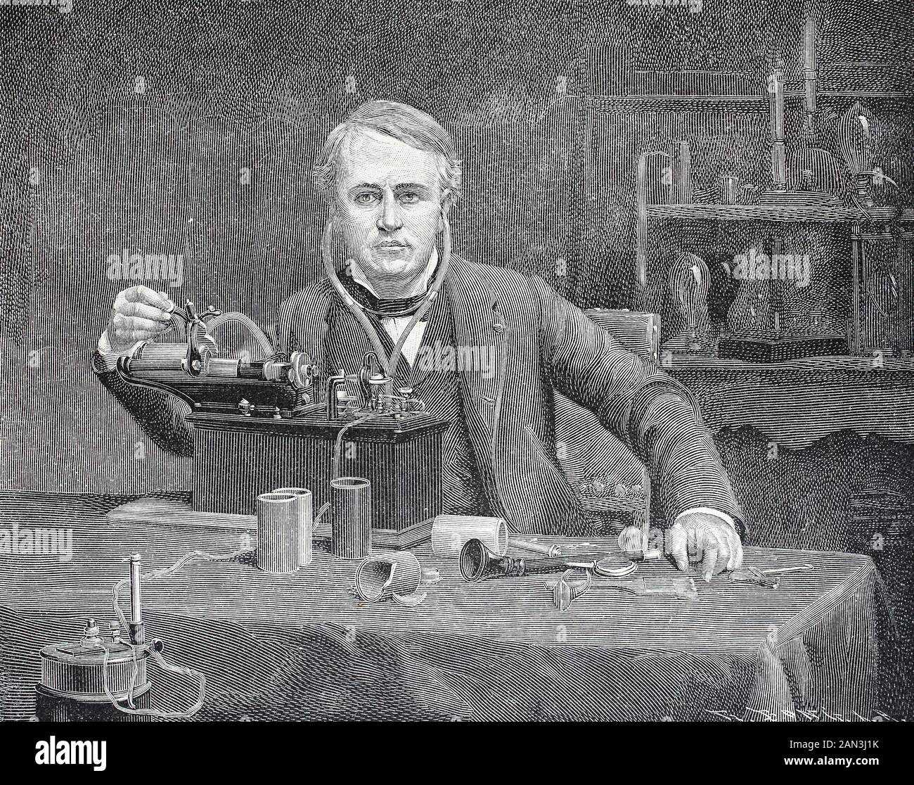 Thomas Alva Edison, February 11, 1847 – October 18, 1931, American ...