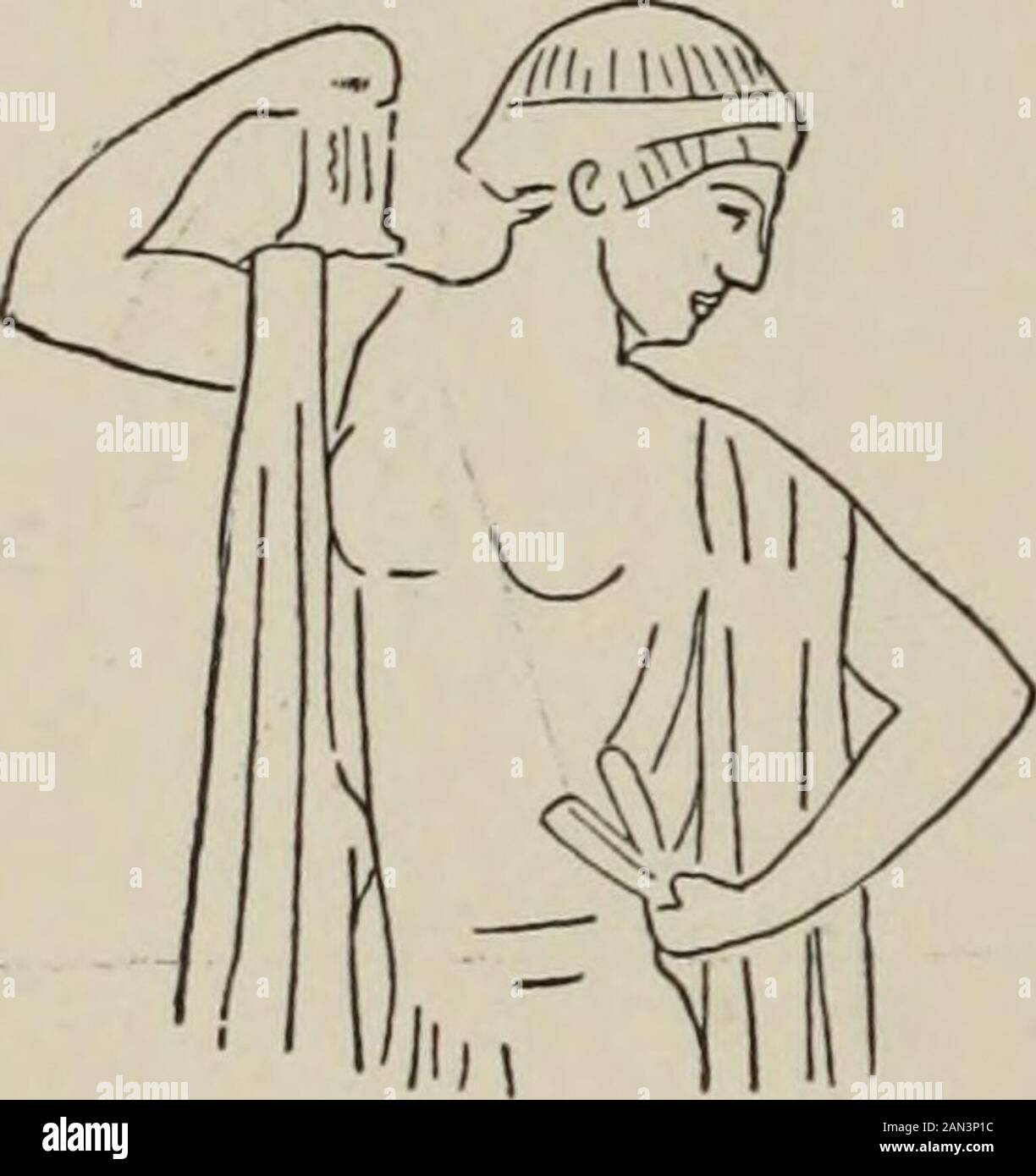 The antique Greek dance, after sculptured and painted figures . Fig ...