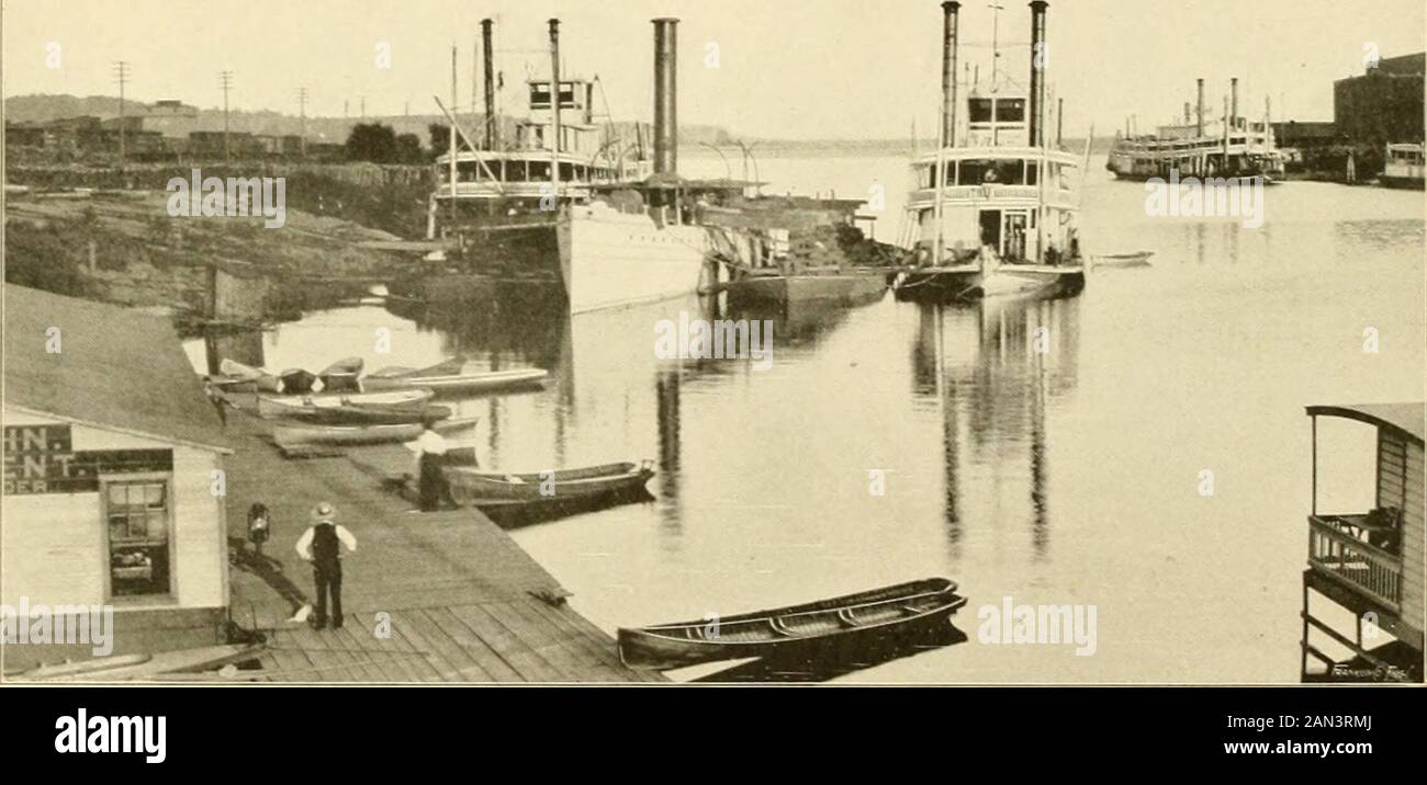 Dubuque and its neighborhood . ^- • 1. THE ICE HARBOR. Showing Revenue ...