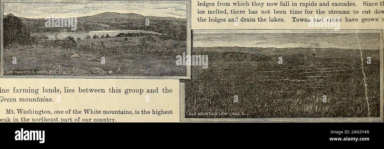 Advanced Geography . consistsof a broad and rolling upland, above which ...