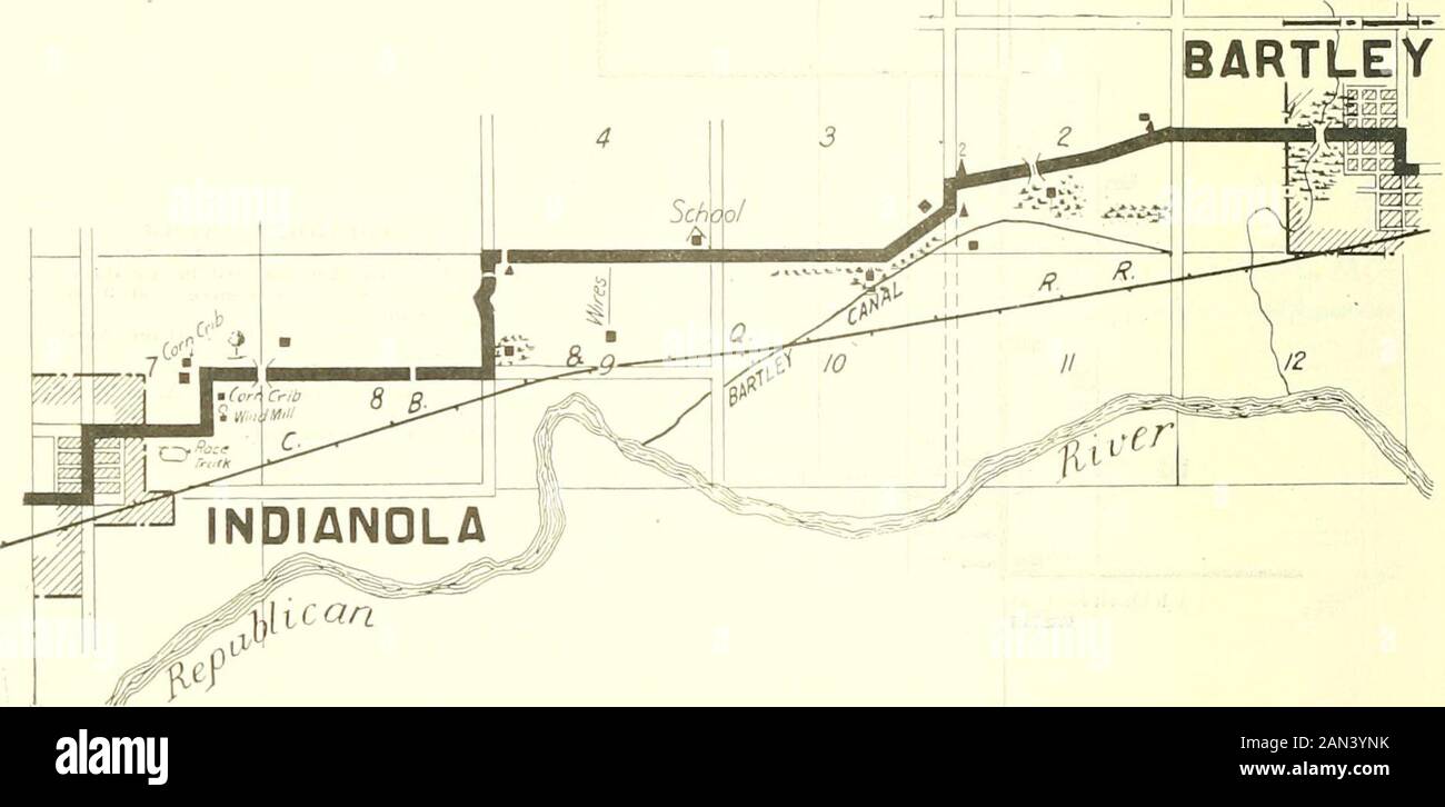 Mccook map hi-res stock photography and images - Alamy
