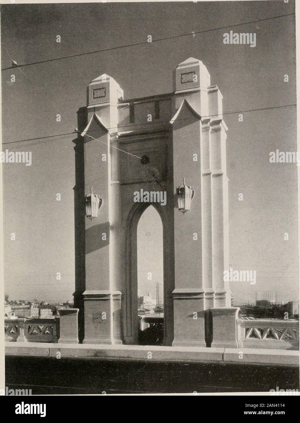 Architect and engineer . Jfiofo l>y Lmkhans Studio CENTRAL PYLON. SIXTH ...