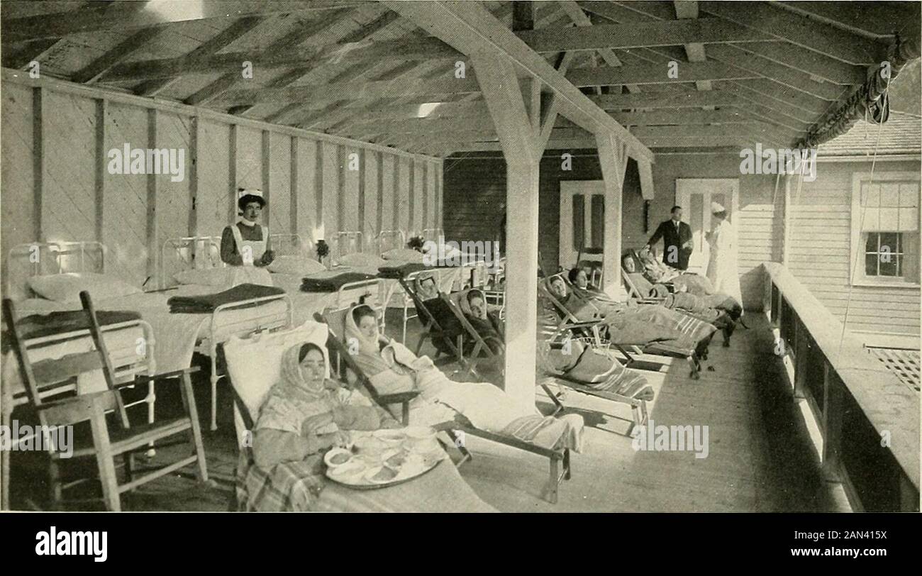 Tuberculosis hospital and sanatorium construction; . re usually built ...