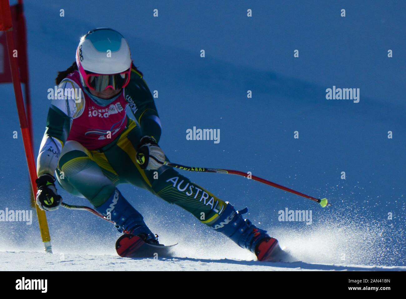 Pyeongchang, Switzerland. 15th Jan, 2020. Zoe Michael of Australia ...