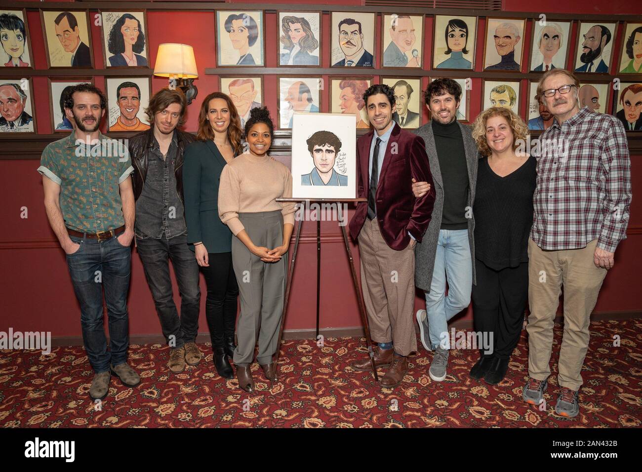 New York, NY, USA. 15th Jan, 2020. Will Brill, Patrick Vaill, Mallory ...