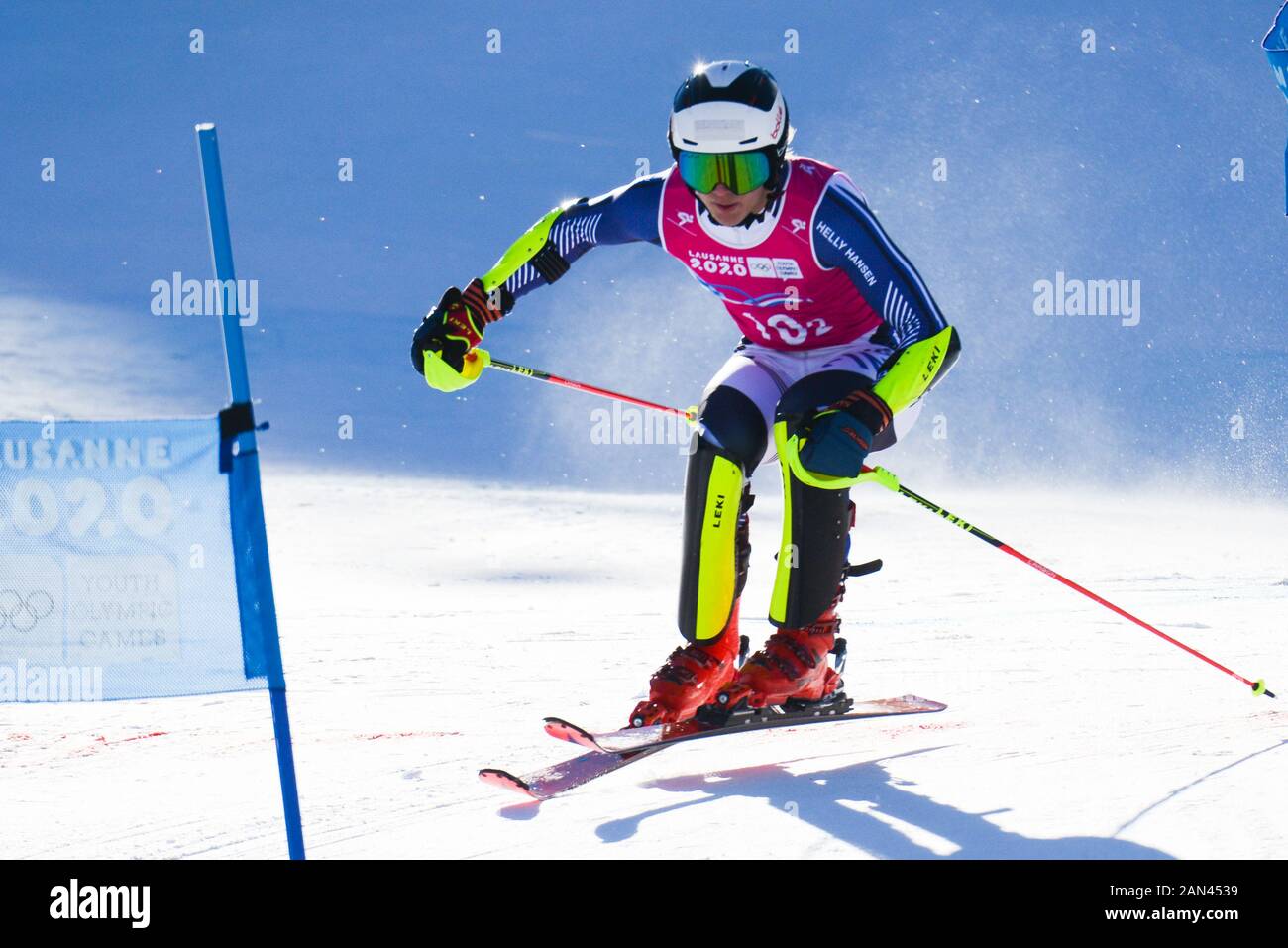 Pyeongchang, Switzerland. 15th Jan, 2020. Jaakko Tapanainen of Finland ...