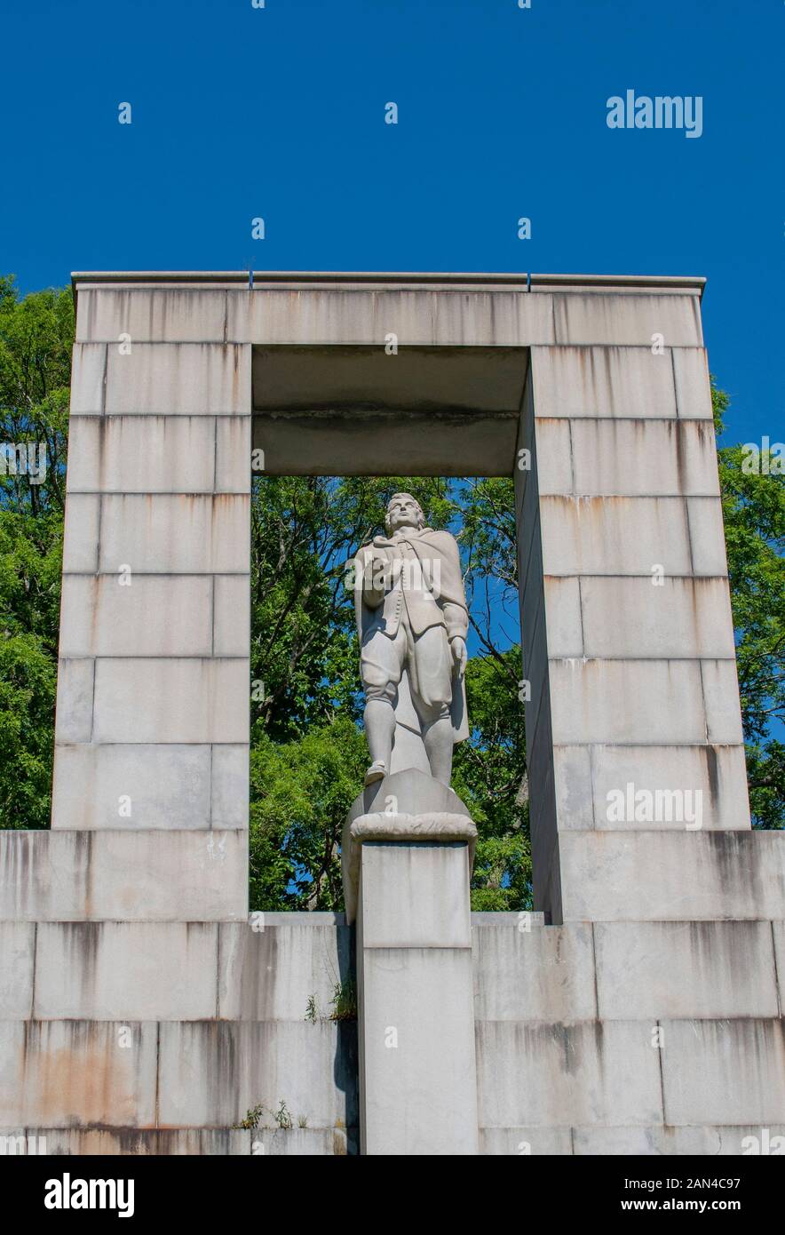 Roger Williams statue by Ralph Thomas Walker in Providence Rhode Island ...