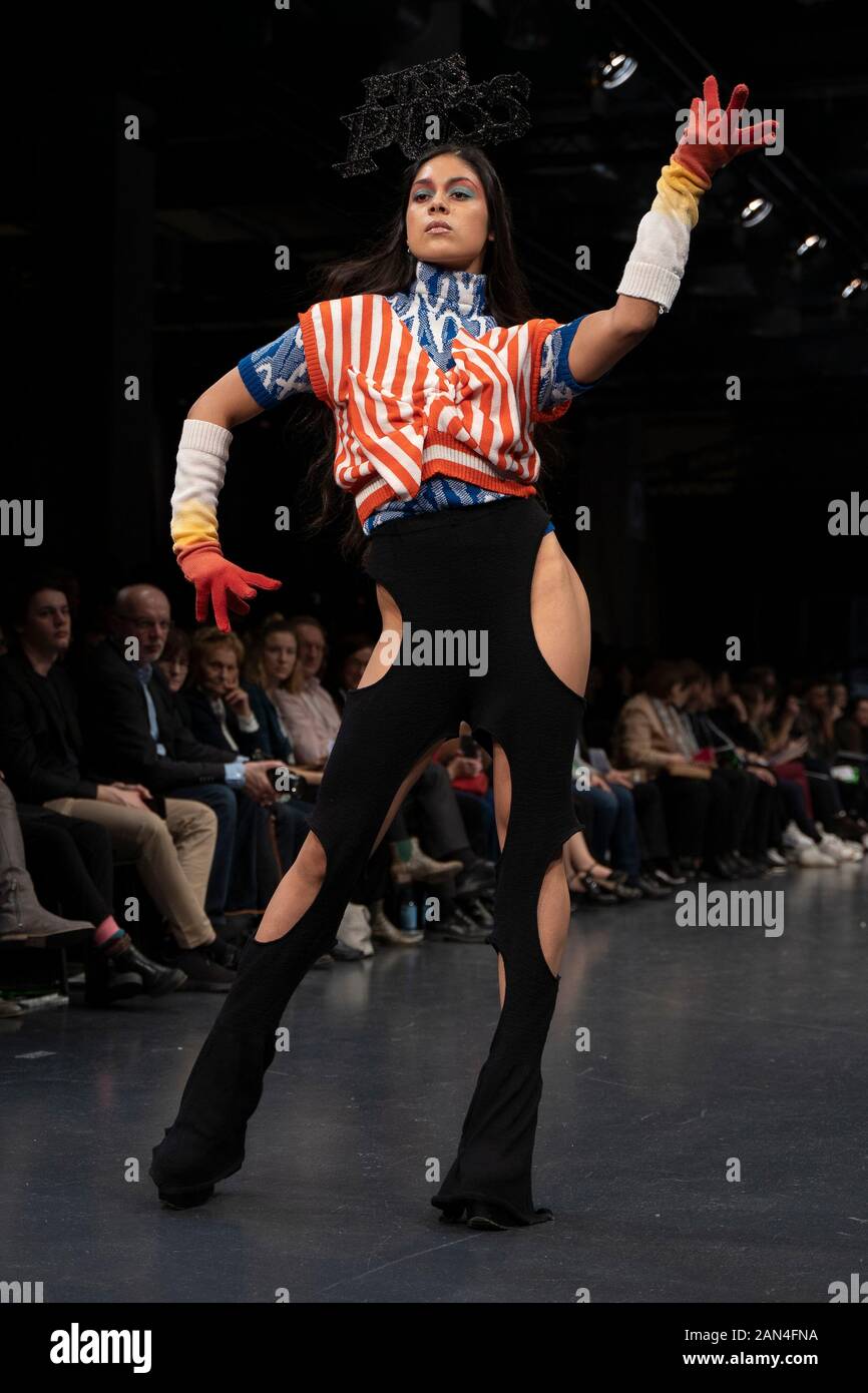 NeoFashion 2020 Berlin during Berlin Fashion week, gradutates show, 13 ...