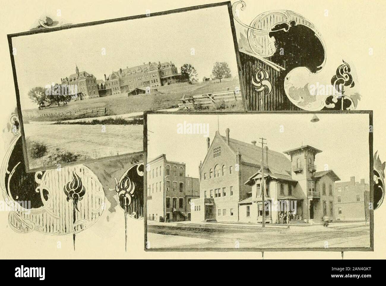 Dubuque and its neighborhood . Finley Hospital. Mercy Hospital.. St ...