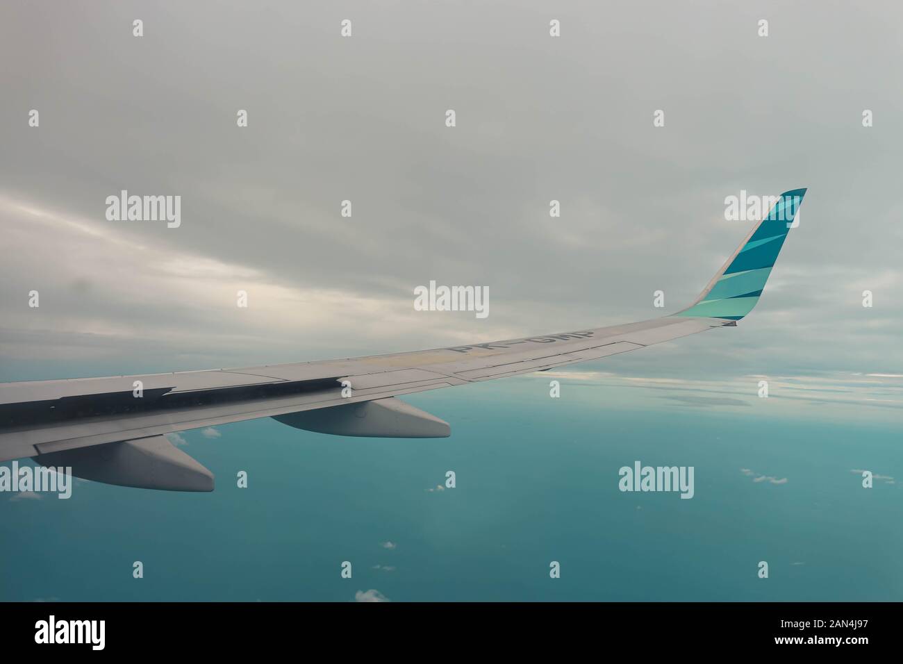 Garuda indonesia aircraft hi-res stock photography and images - Alamy