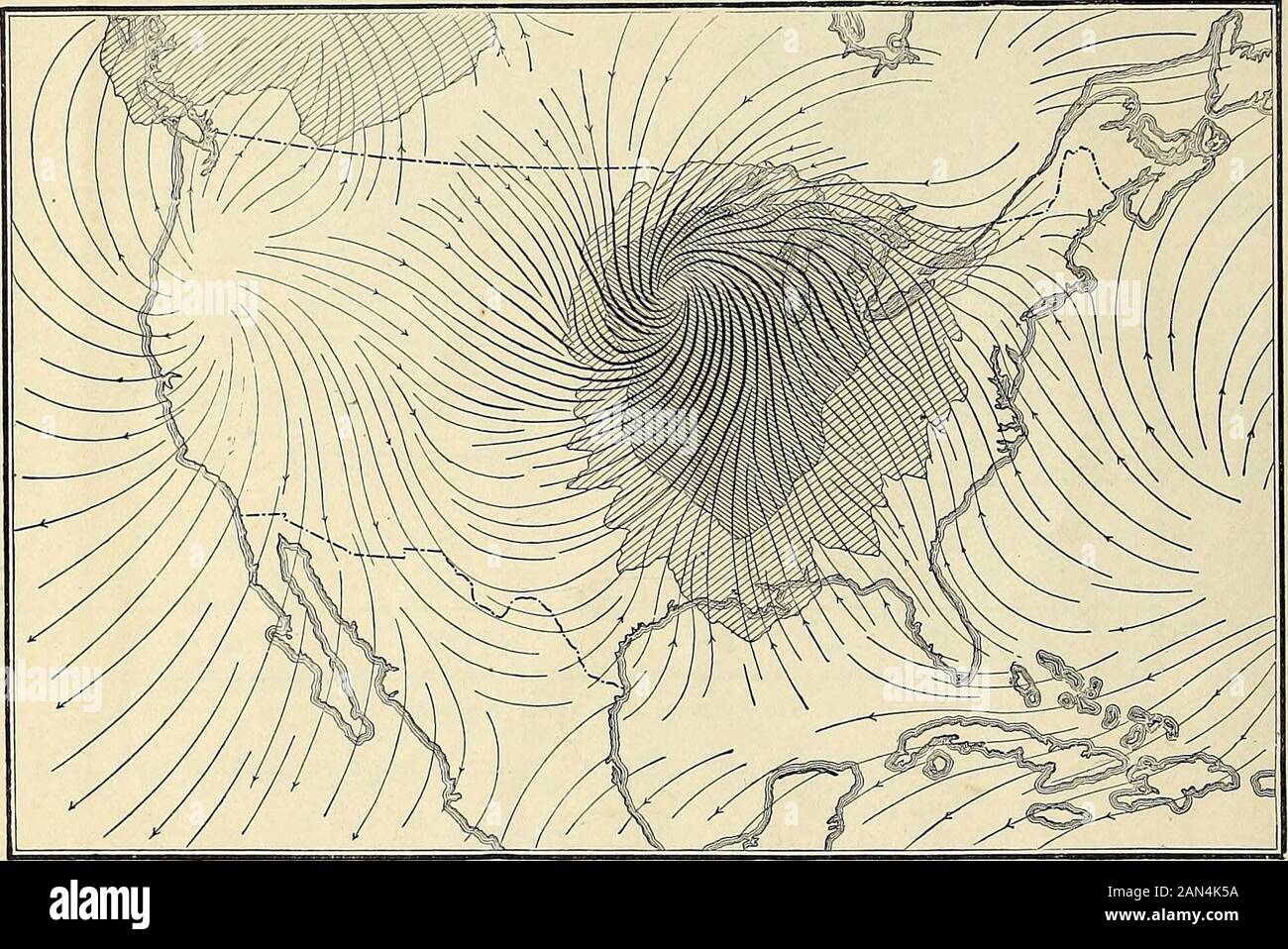 Rainfall map of united states hi-res stock photography and images - Alamy