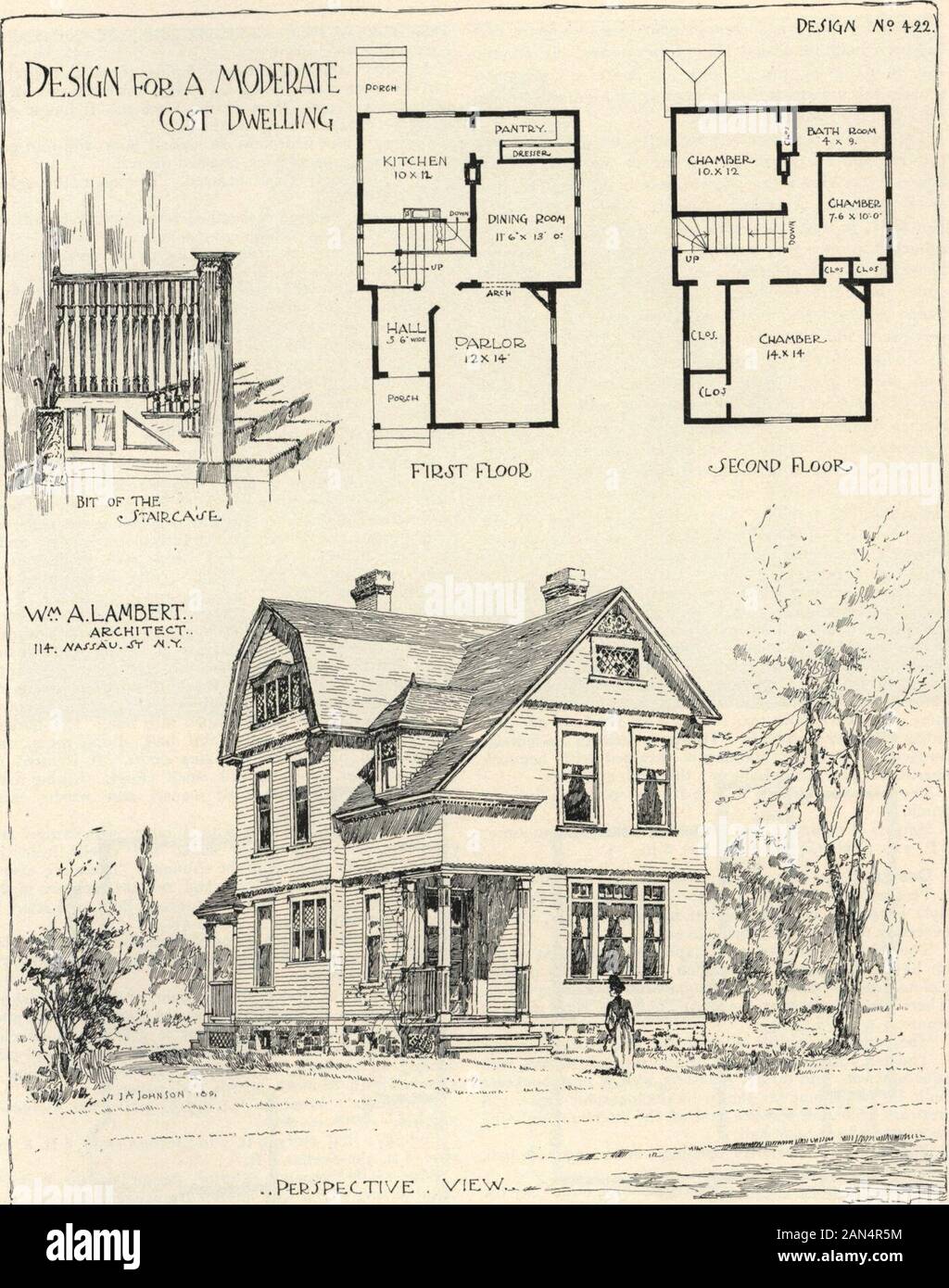 Lambert's suburban architecture . l contains a handsome platform ...