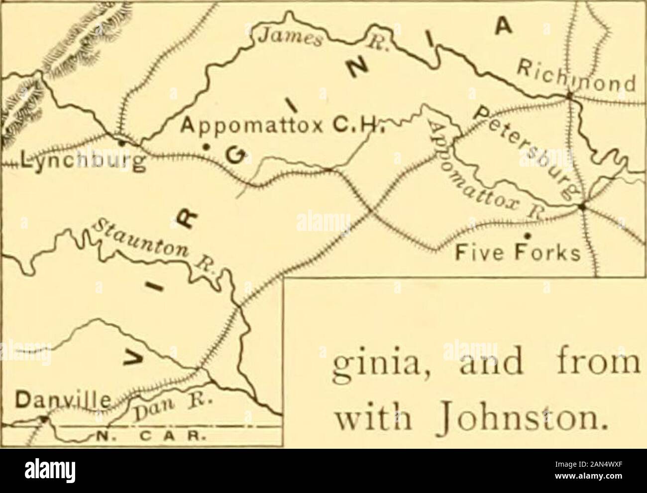 Battle of five forks hi-res stock photography and images - Alamy