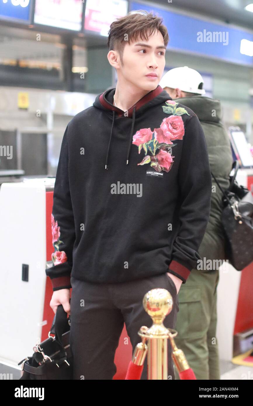 --FILE--Chinese actor Zhang Binbin, also known as Vin Zhang, shows up ...