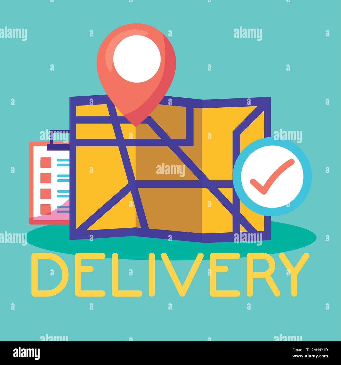Paper logistics Stock Vector Images - Alamy
