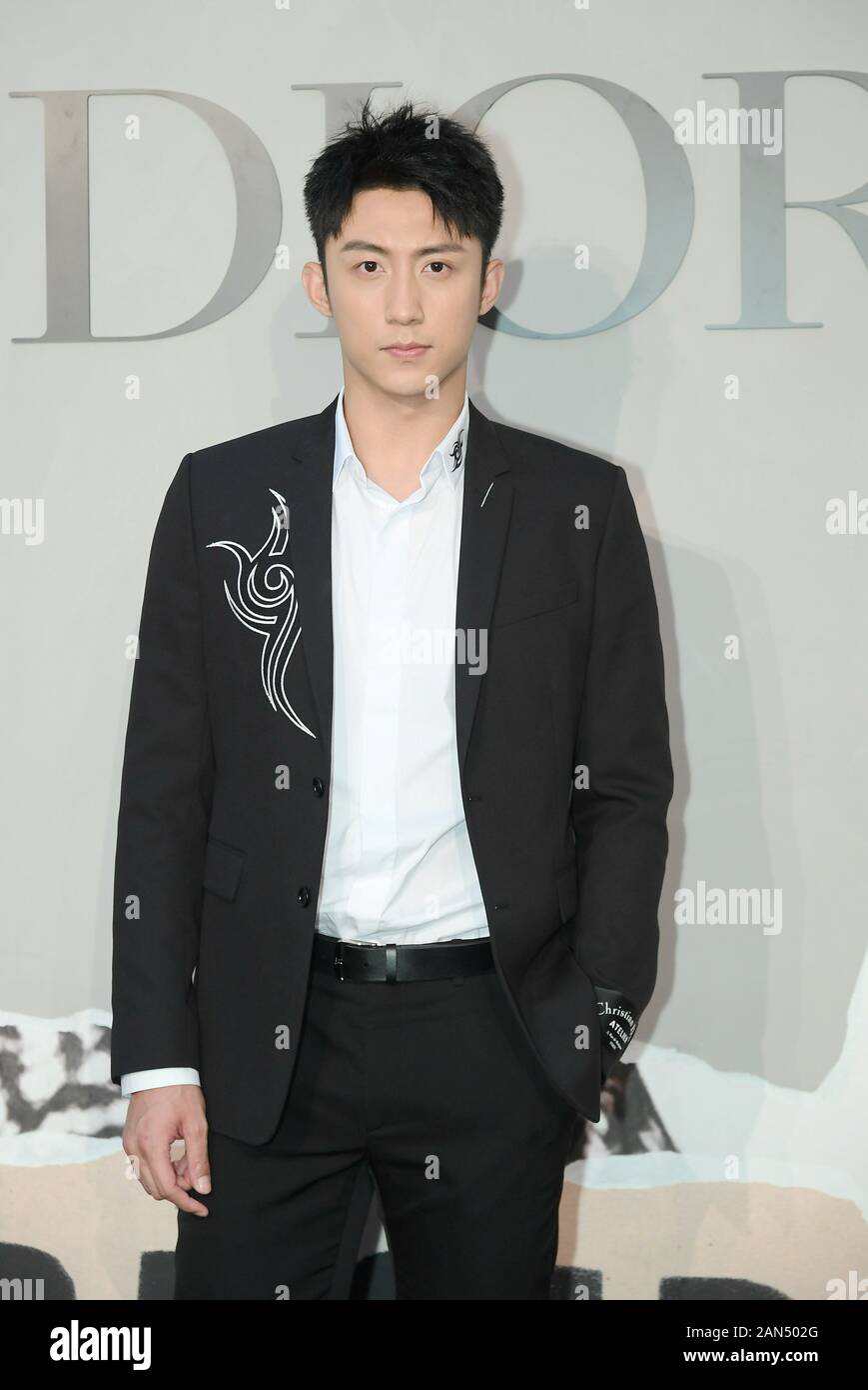 --File--Chinese actor and model Johnny Huang Jingyu arrives for a ...