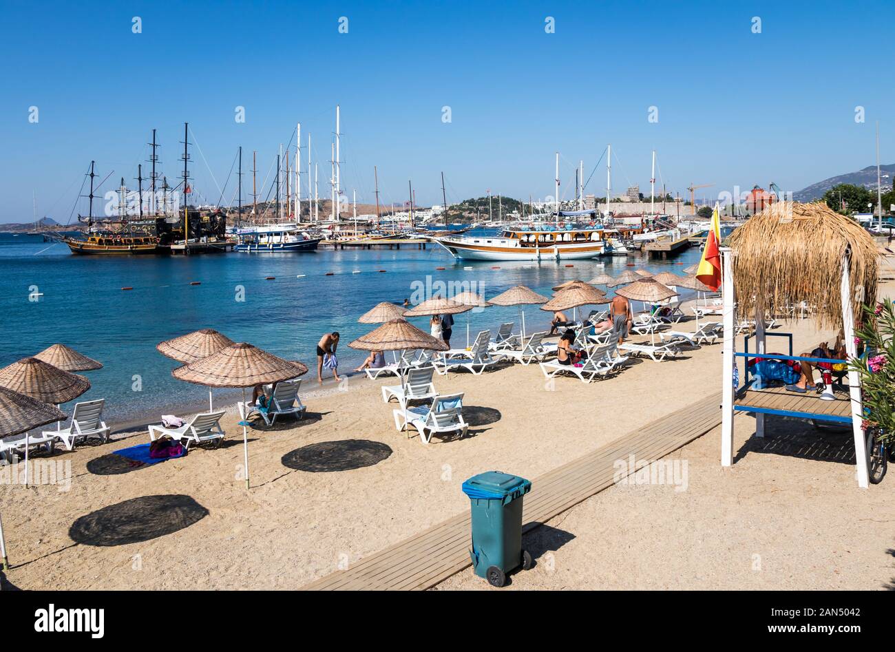 Bodrum turkey beach people hi-res stock photography and images - Alamy