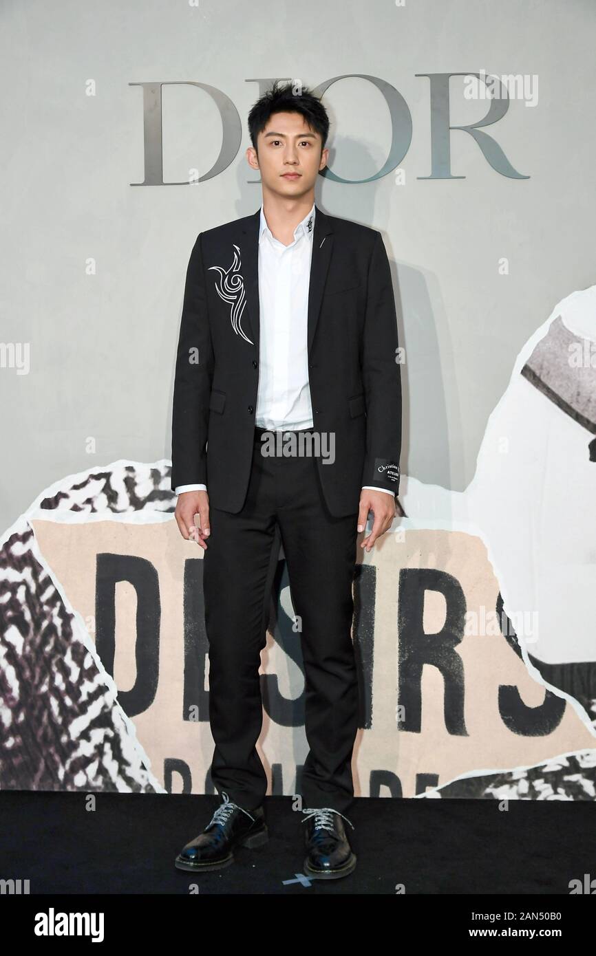 --File--Chinese actor and model Johnny Huang Jingyu arrives for a ...