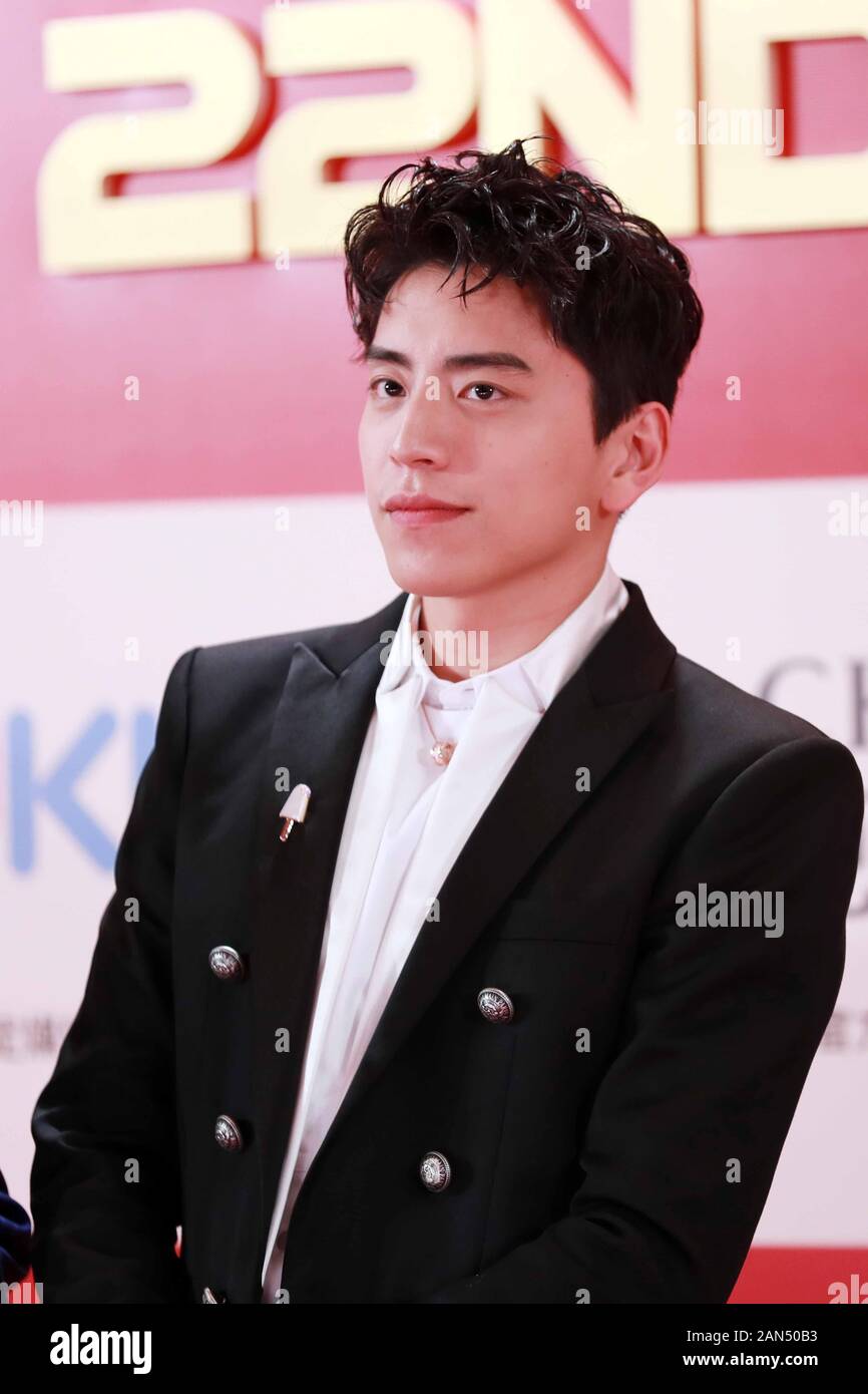 --FILE--Chinese actor Darren Wang, also known as Wang Talu, shows up at ...