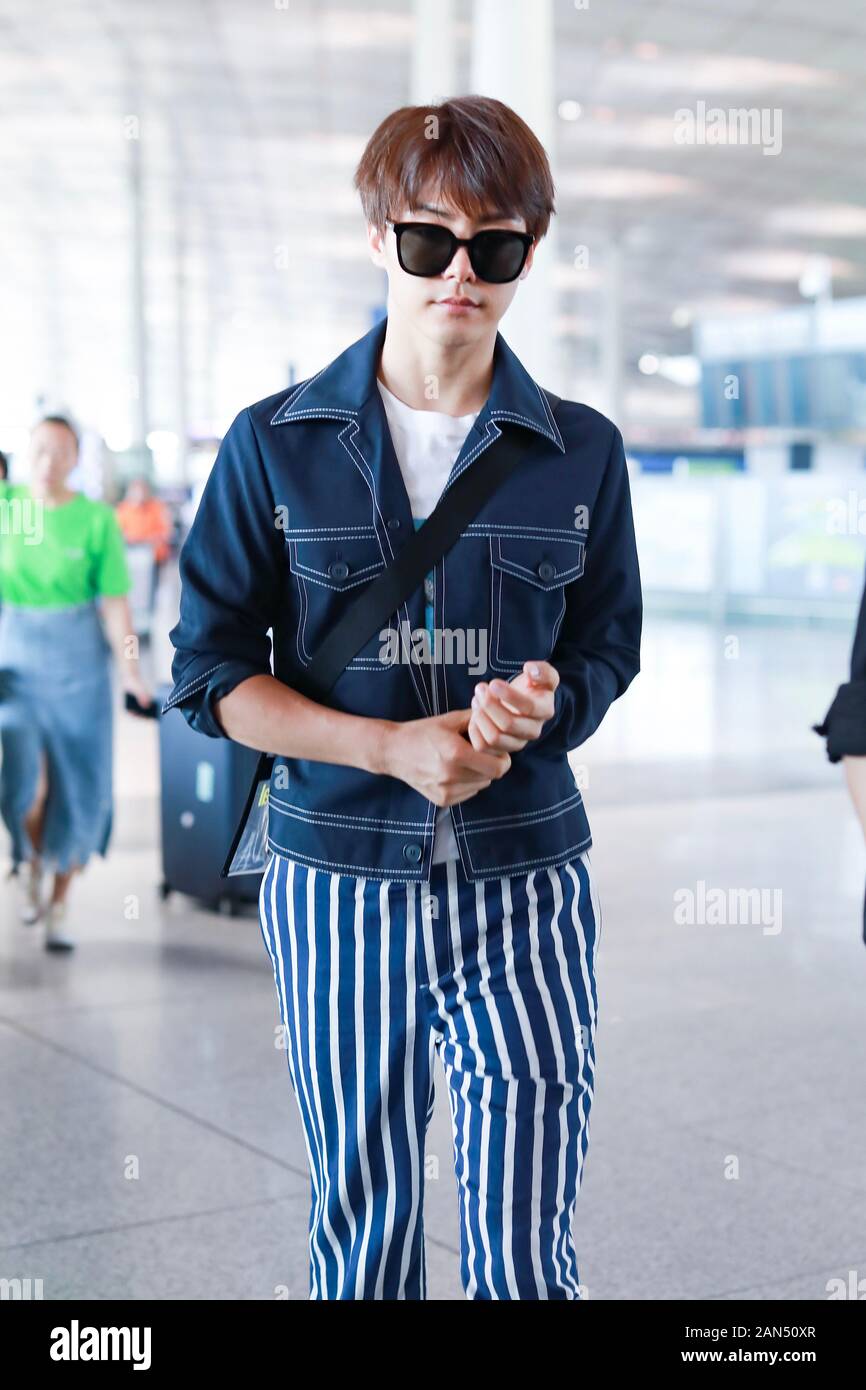 --File--Chinese Mandopop artist and actor Ray Ma shows up at Beijing ...