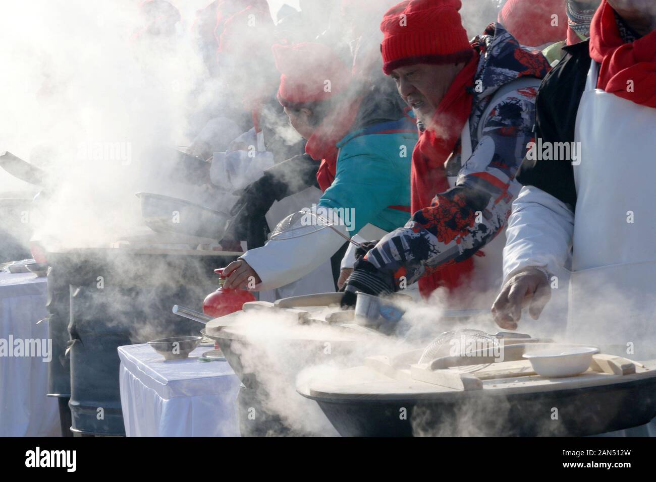 Tourists gather on Songhua River, the largest tributary of the Heilong ...