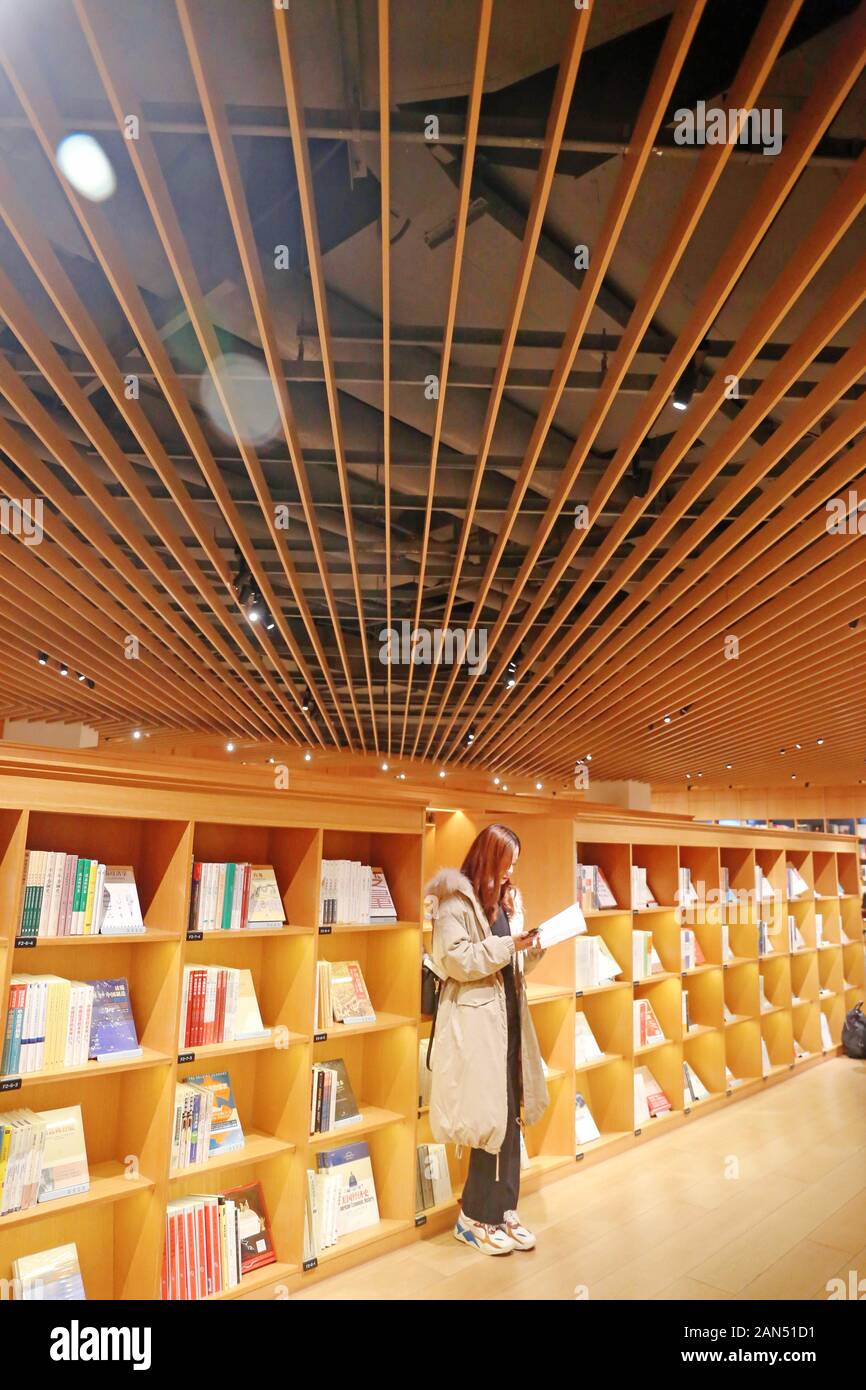 An inside view of citizens reading and strolling in the praised most ...