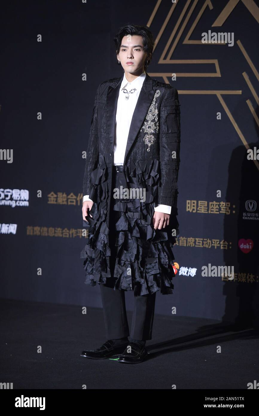 Chinese-Canadian actor, singer, and model Wu Yifan, also known as Kris ...