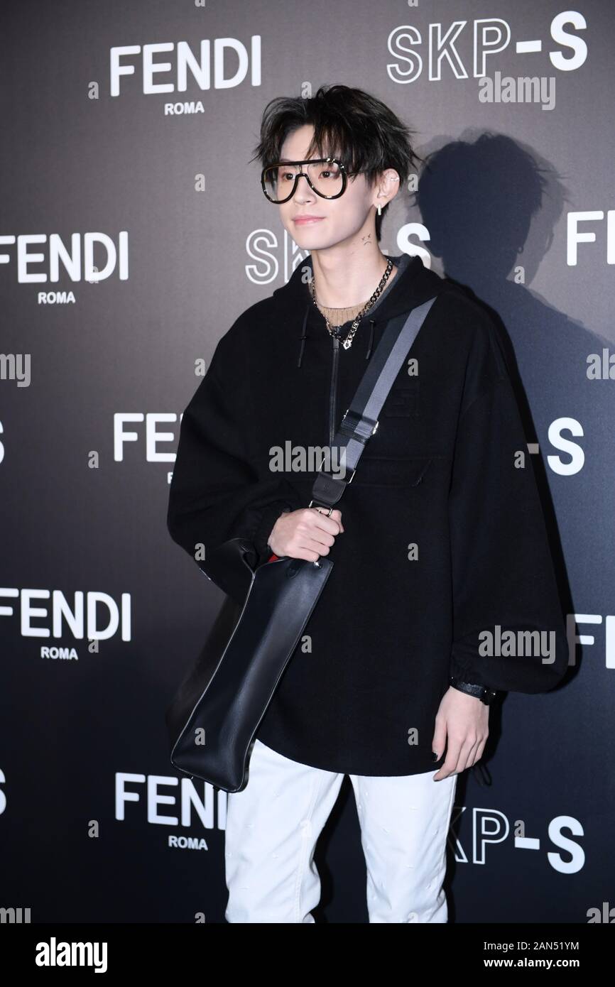 Chinese rapper, singer-songwriter, and actor Wang Linkai or Xiao Gui ...