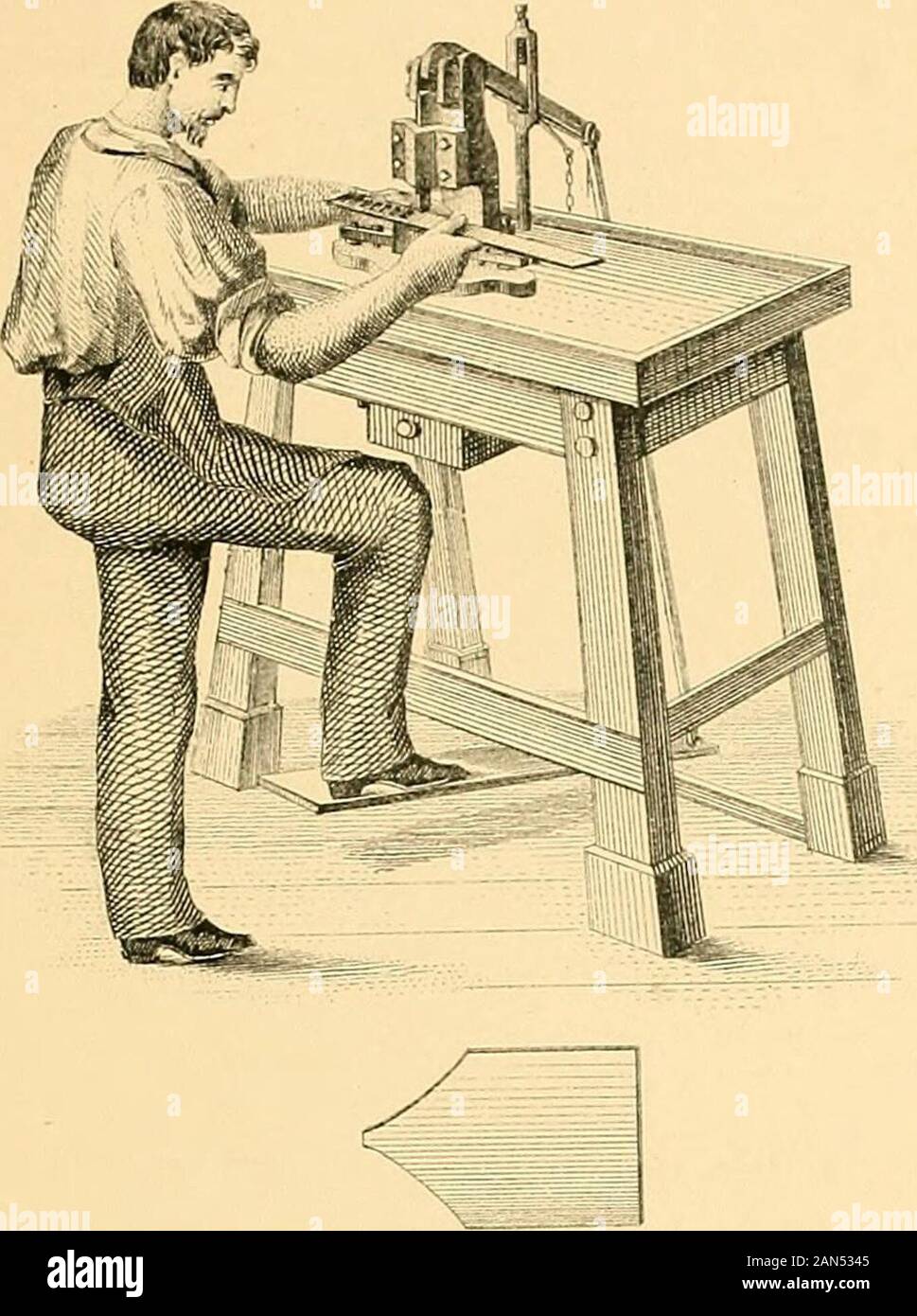 History of the invention and illustrated process of making Foley's ...