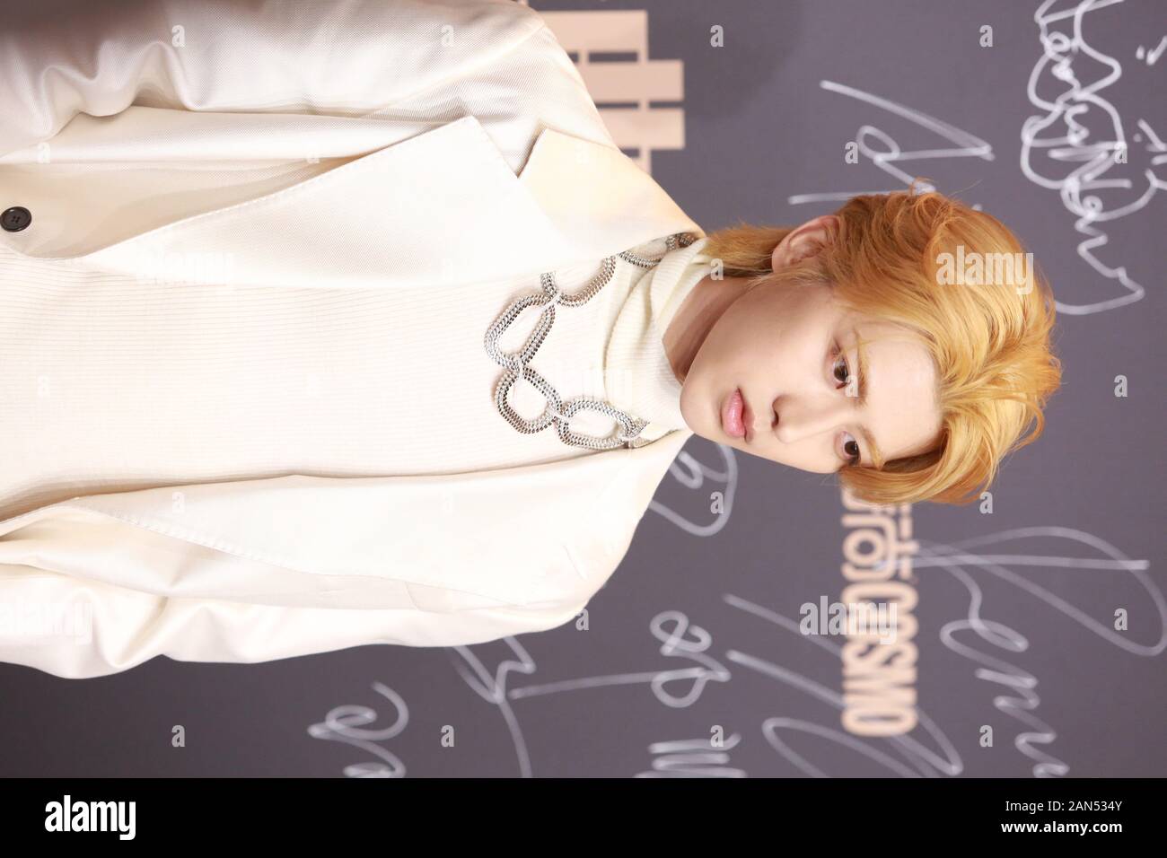 Chinese singer, dancer, rapper, and songwriter Cai Xukun or Kun attends ...