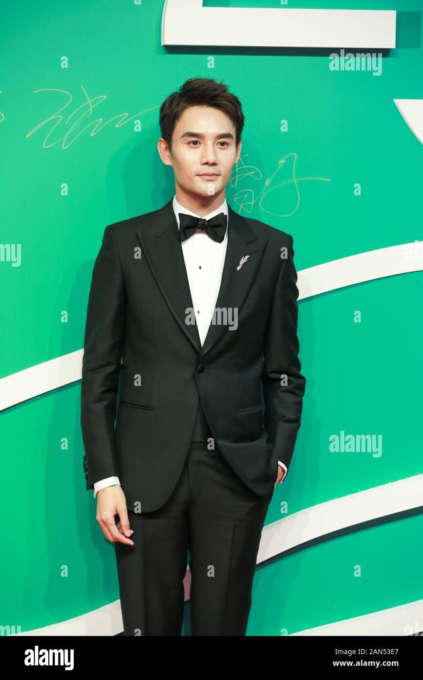 --FILE--Chinese actor Wang Kai shows up at the 25th Shanghai TV ...