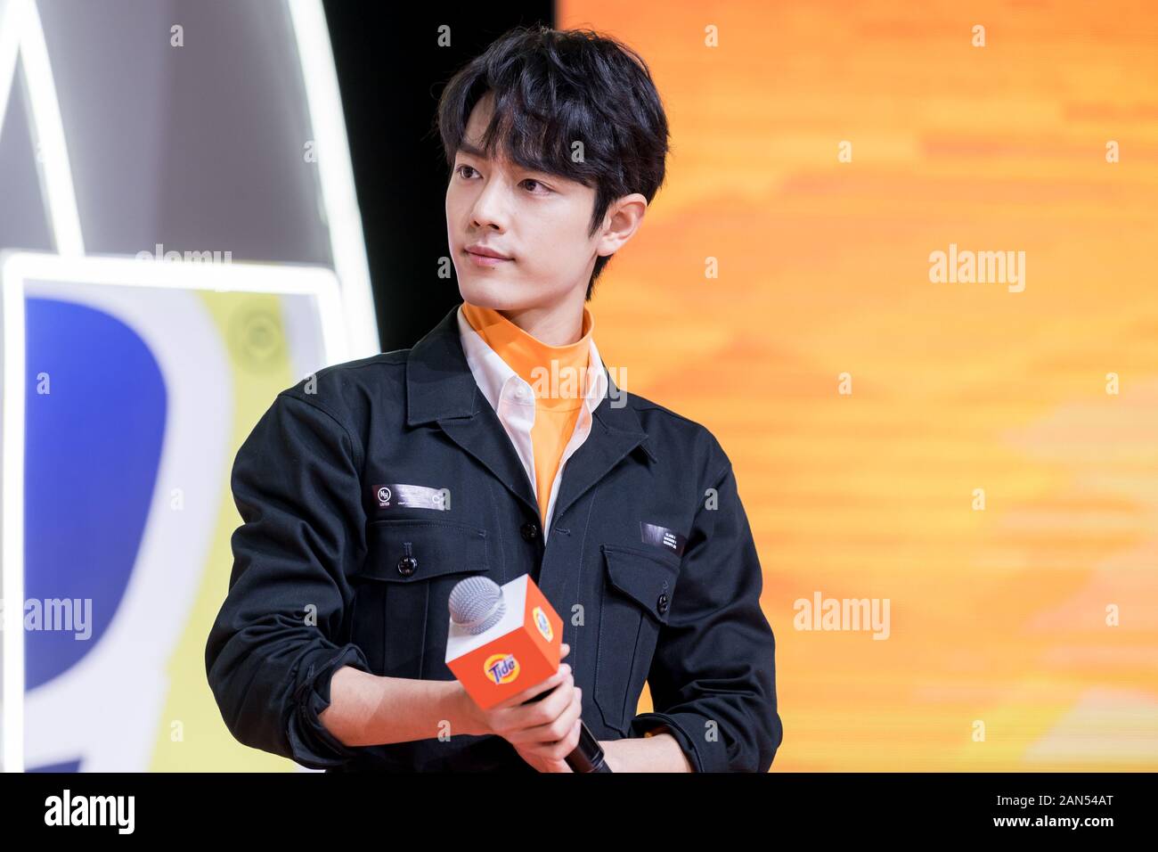 Chinese actor and singer Xiao Zhan, member of the male idol group X ...