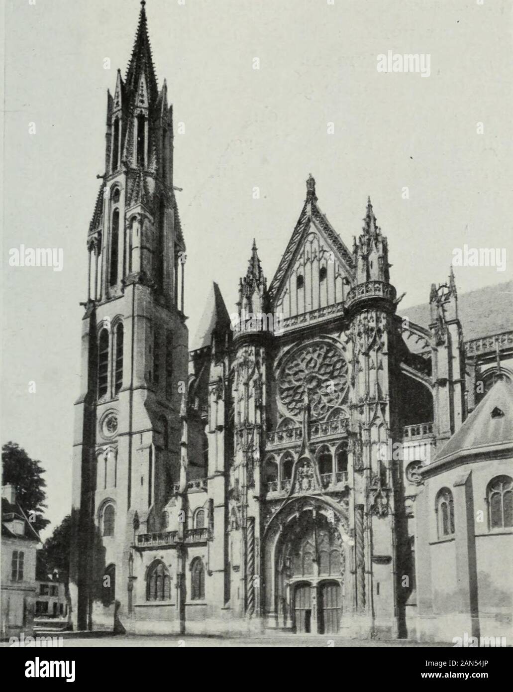 Arc Boutant De La Cathédrale Gothique
