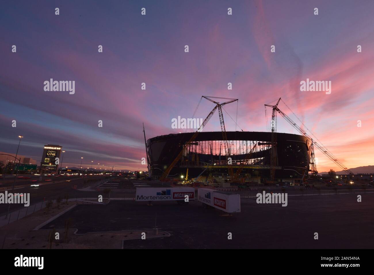 Allegiant Stadium High Resolution Stock Photography and Images - Alamy