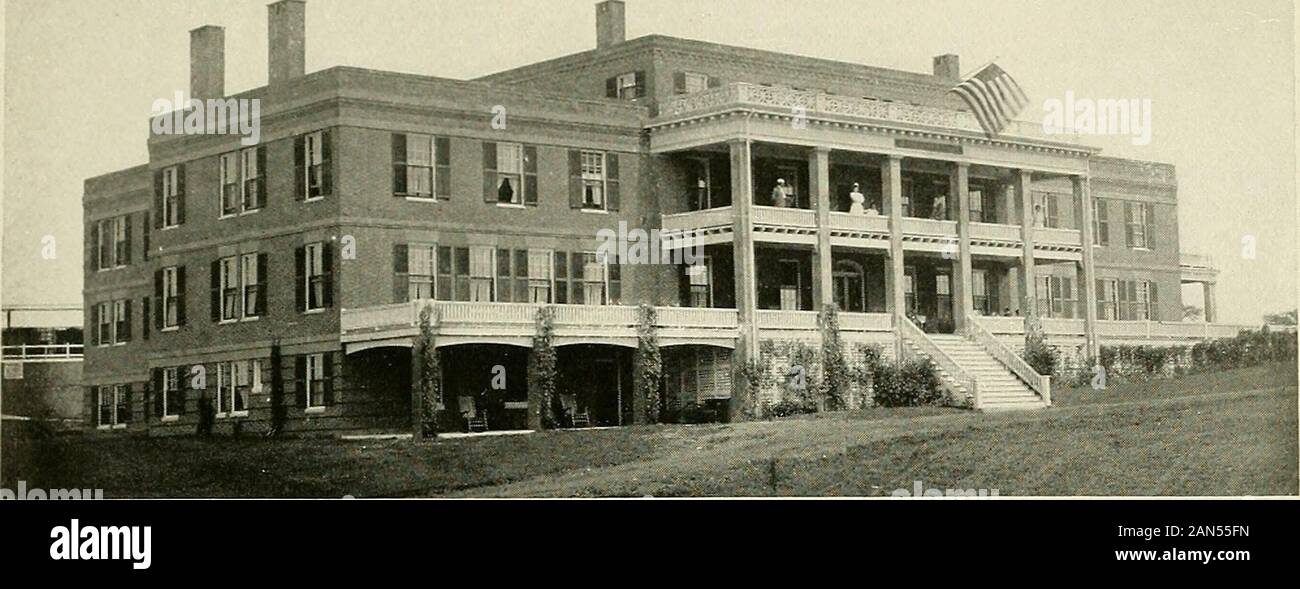 Tuberculosis hospital and sanatorium construction Stock Photo - Alamy