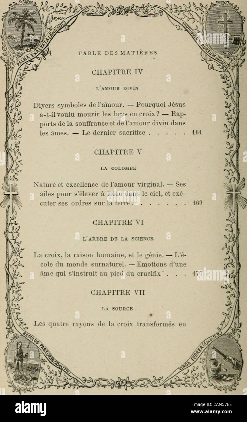 Les symboles de la croix . LES SYMBOLES DE LA CROIX Stock Photo - Alamy