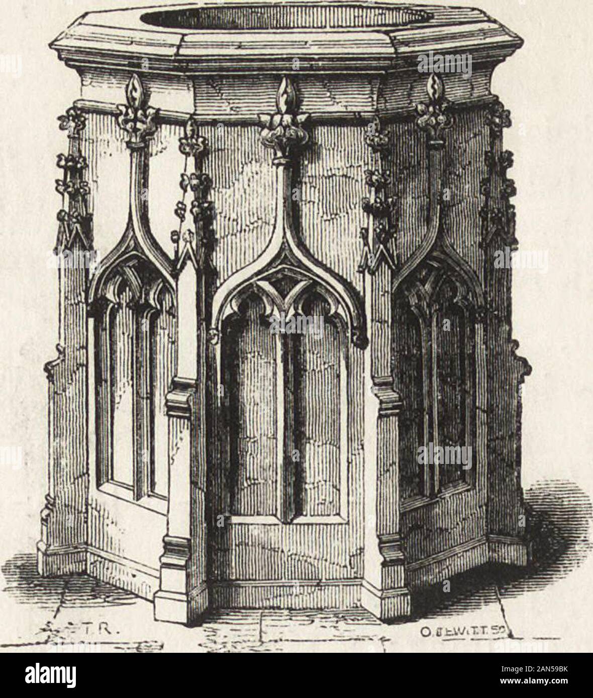 Gothic canopies hi-res stock photography and images - Alamy