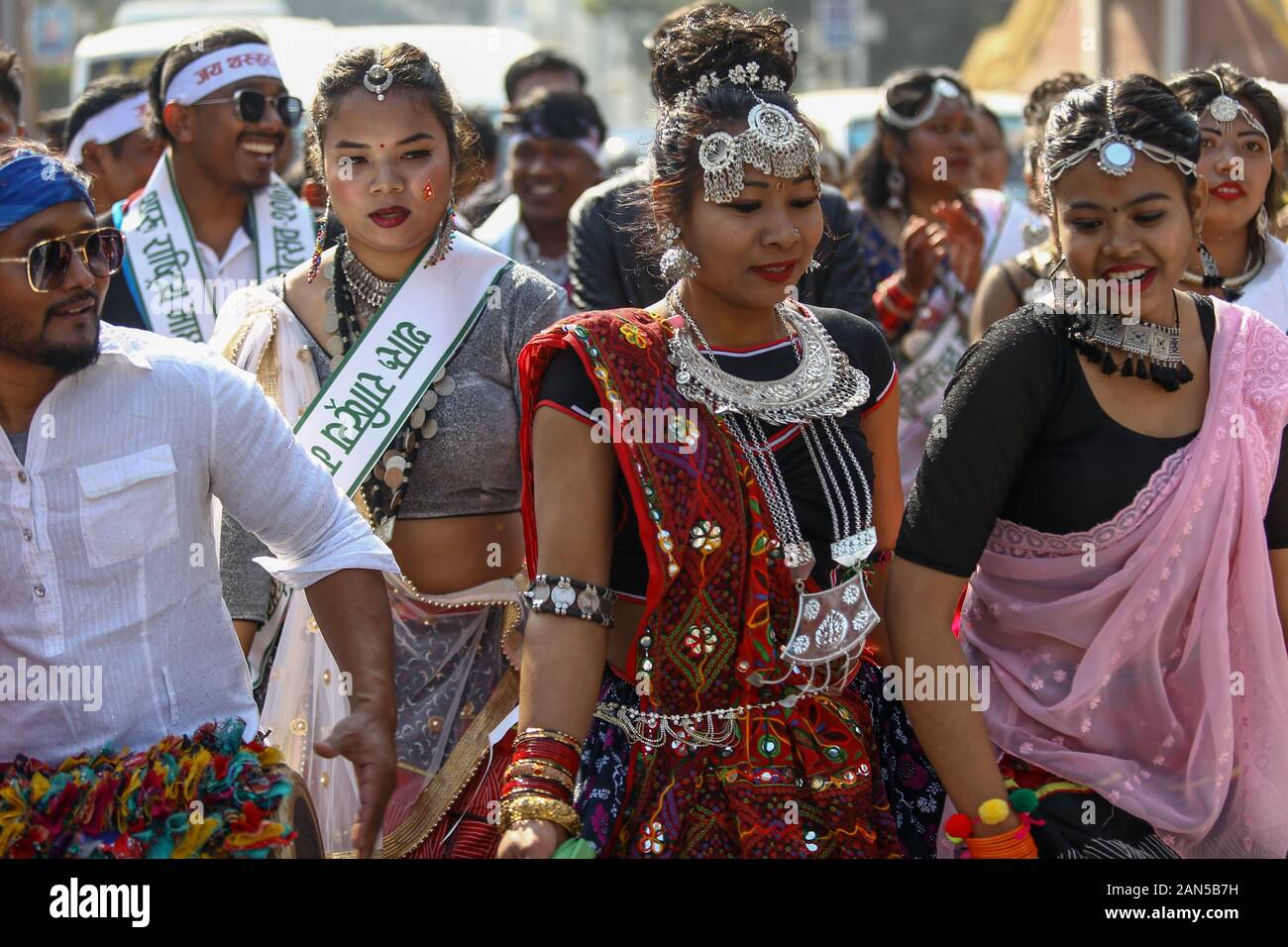 Tharu women hi-res stock photography and images - Alamy