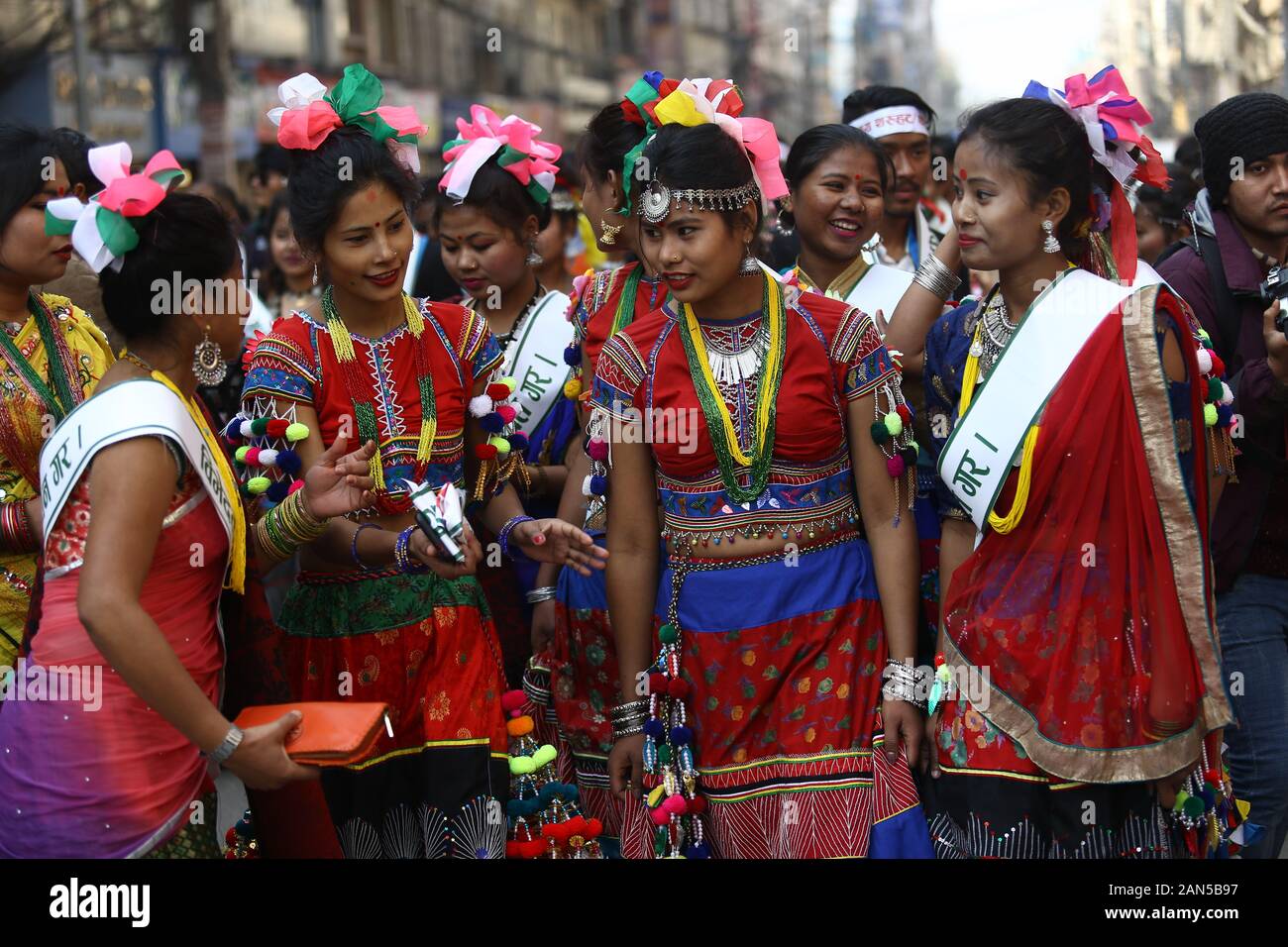 Tharu women hi-res stock photography and images - Alamy