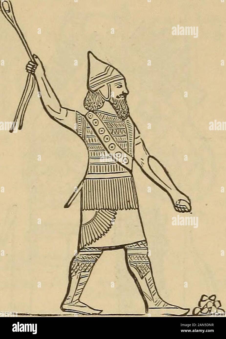 A dictionary of the Bible.. . Assyrian and Egyptian Quivers and Bows ...