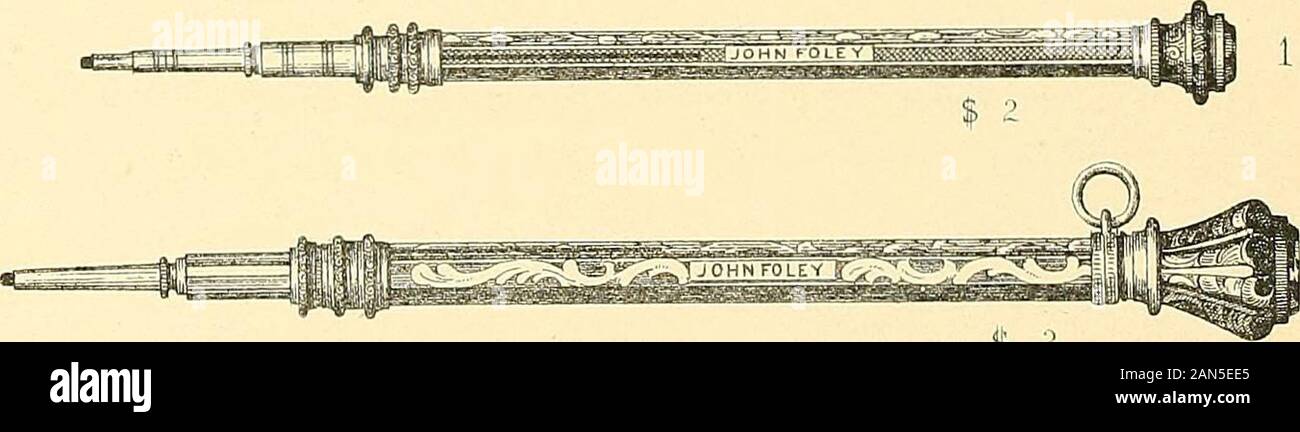 History of the invention and illustrated process of making Foley's ...