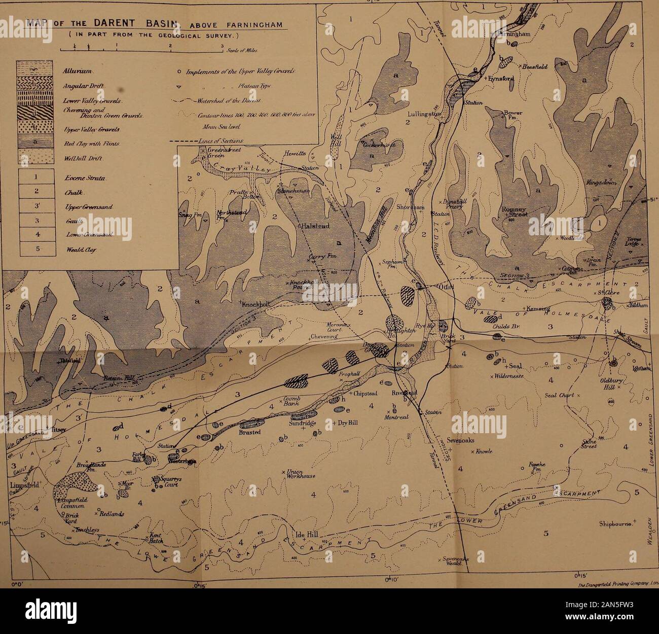Geological map of london hi-res stock photography and images - Alamy