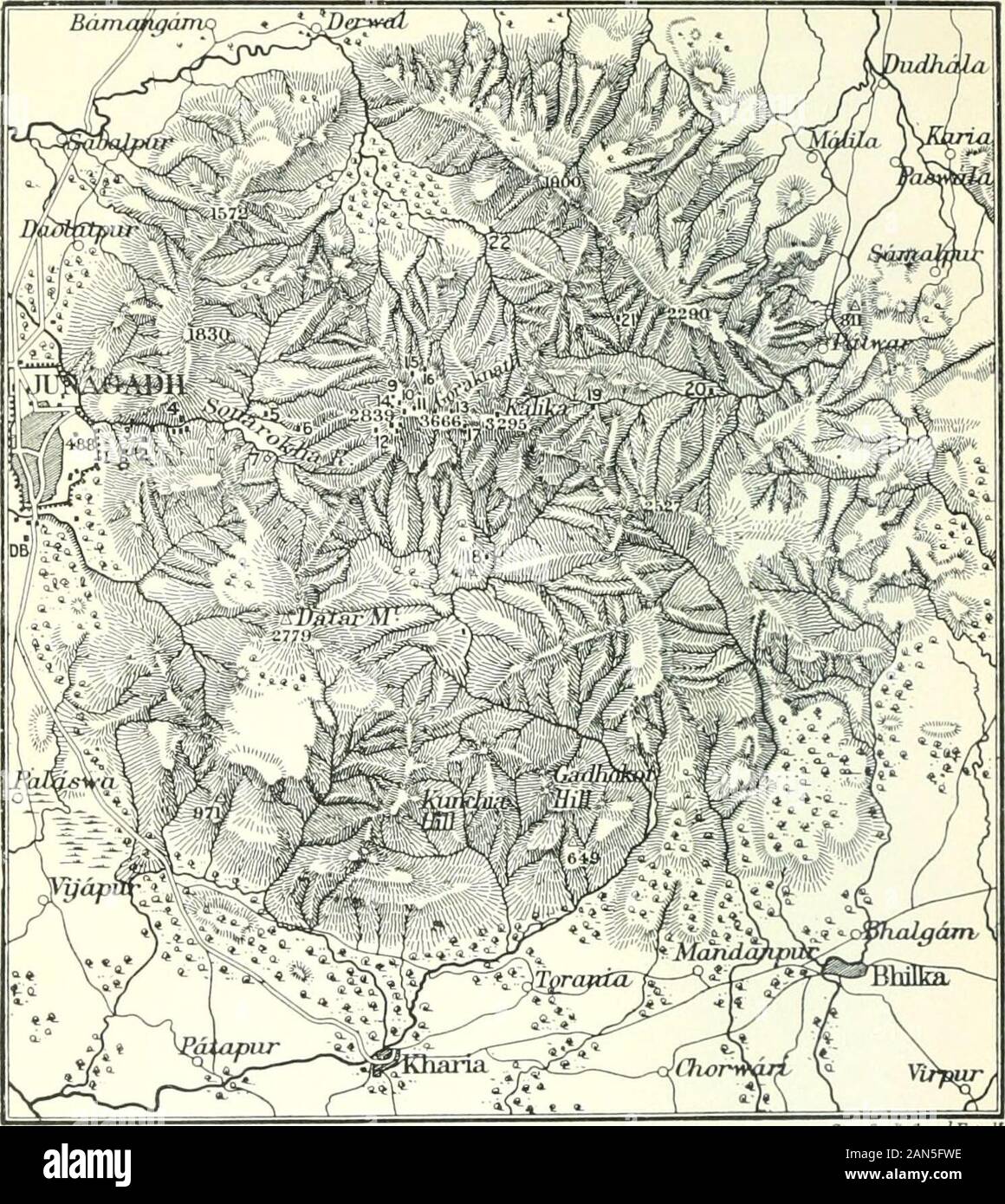 Girnar Map