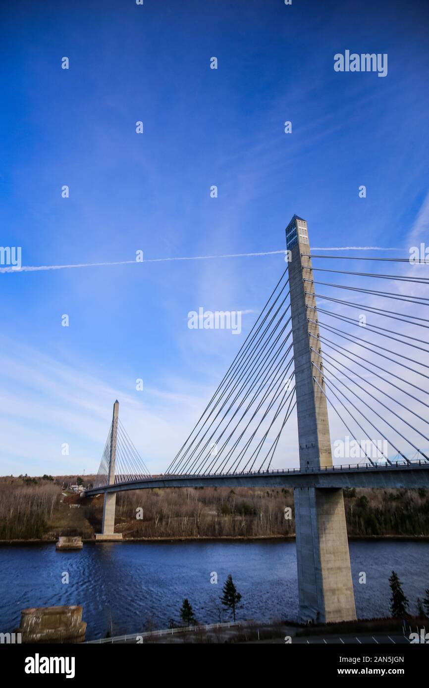 Bridge over water Stock Photo - Alamy